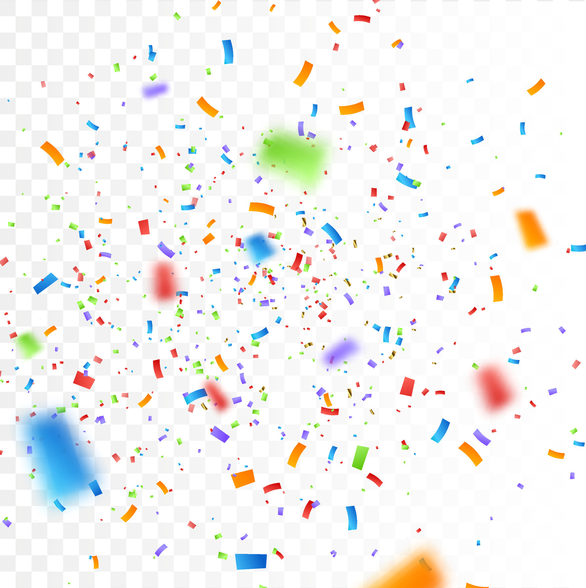 Colorful bright confetti background. Confetti burst. Festive vector illustration 15259049 Vector ...