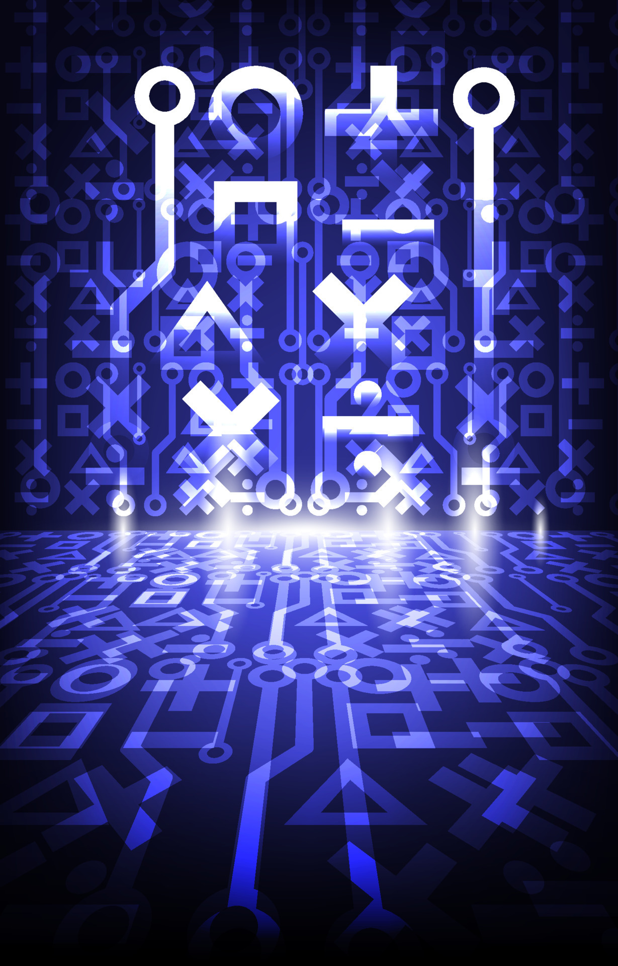Technology digital communication network. Data digital signal ... Technology digital communication network. Data digital signal ...