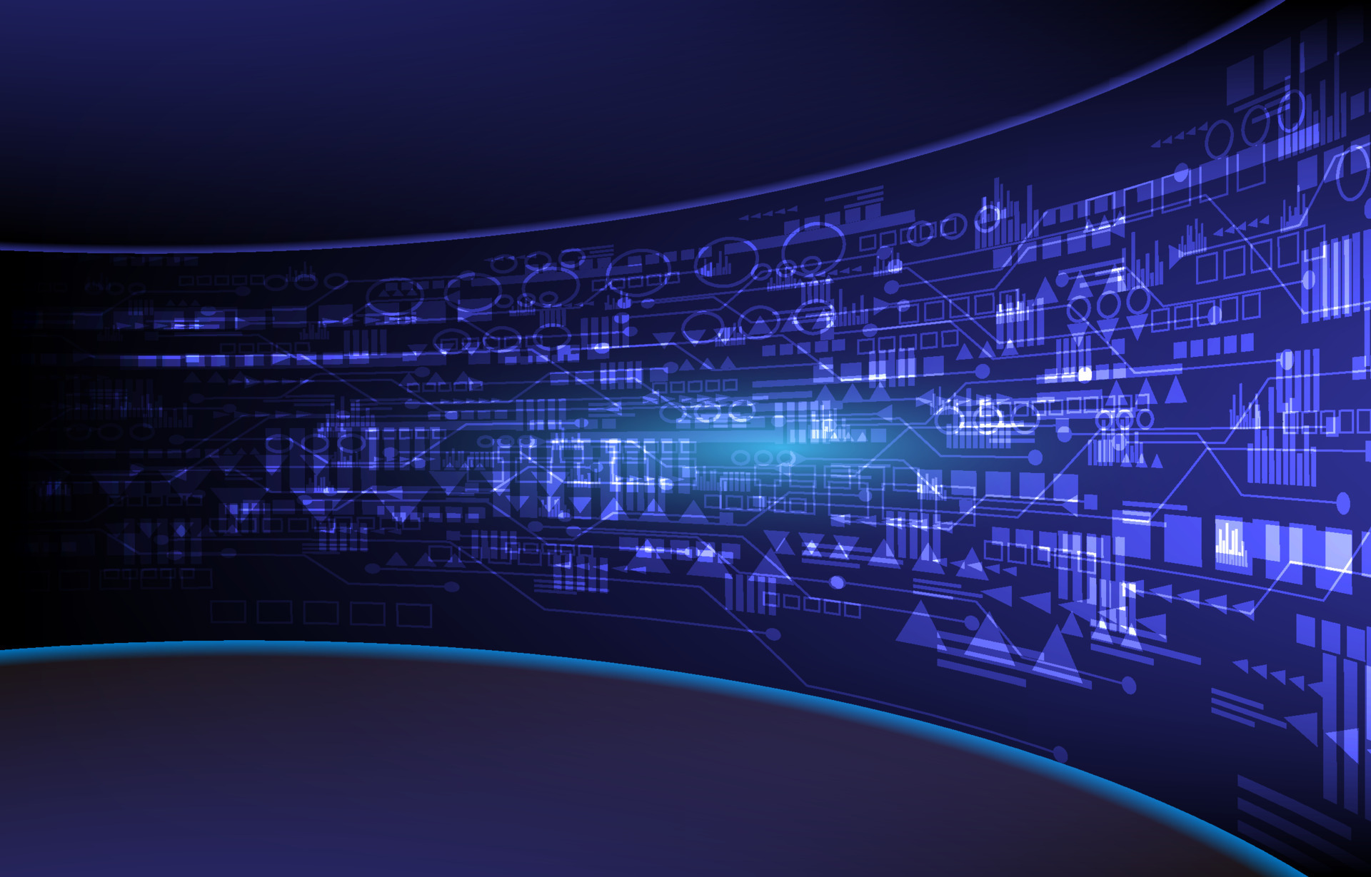 Technology monitor digital. Hi tech modern technology hall with grid ... Technology monitor digital. Hi tech modern technology hall with grid ...