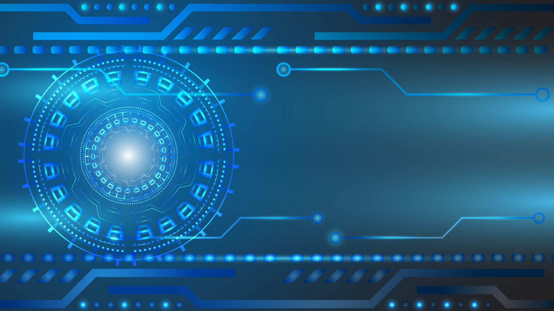 Network Technology Concept Abstract Hi Tech Background Communication Futuristic Digital