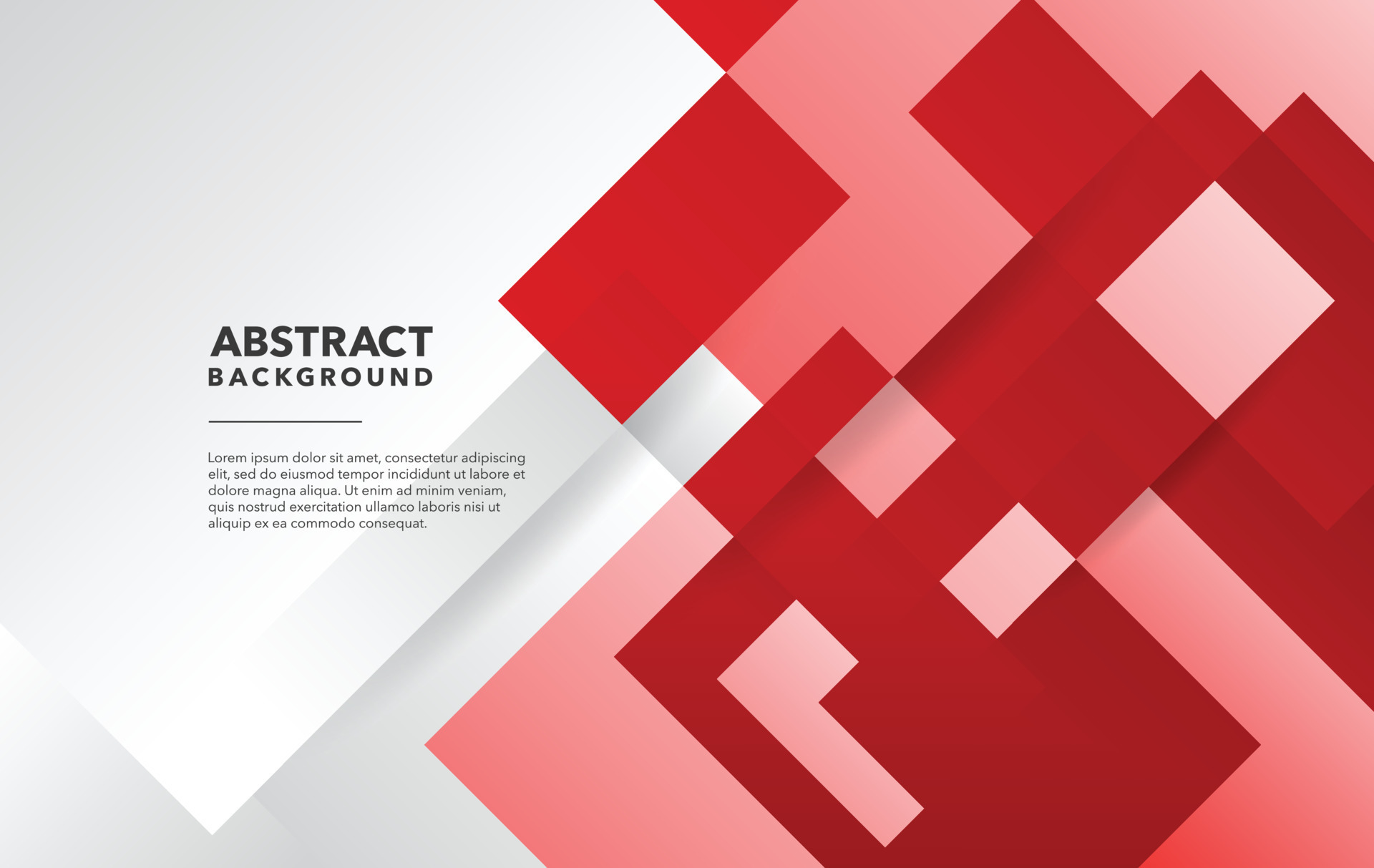 red white modern abstract background design 15259882 Vector Art at Vecteezy