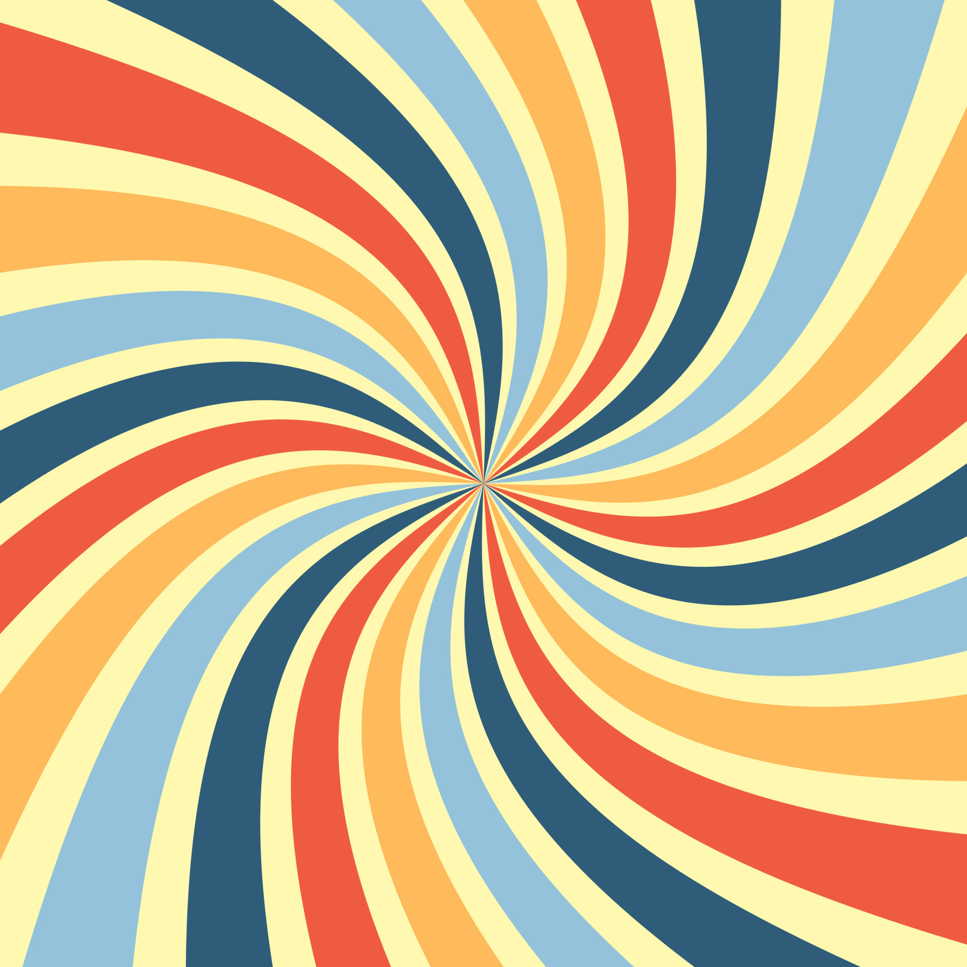 Abstract Spiral, Starburst, or Sunburst Background. Colorful Retro ... Abstract Spiral, Starburst, or Sunburst Background. Colorful Retro ...