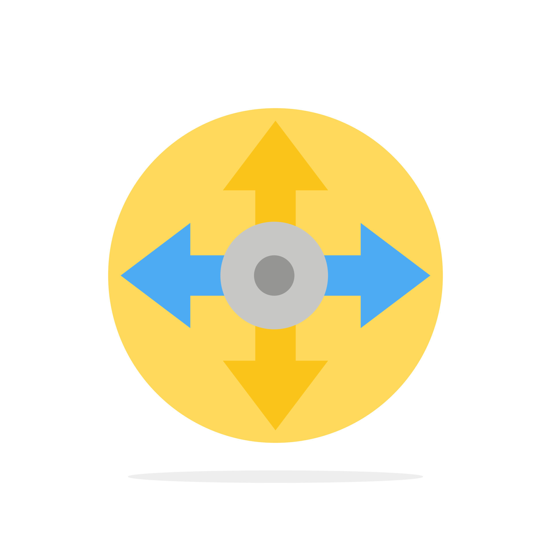 Arrow Map Location Navigation Abstract Circle Background Flat Color