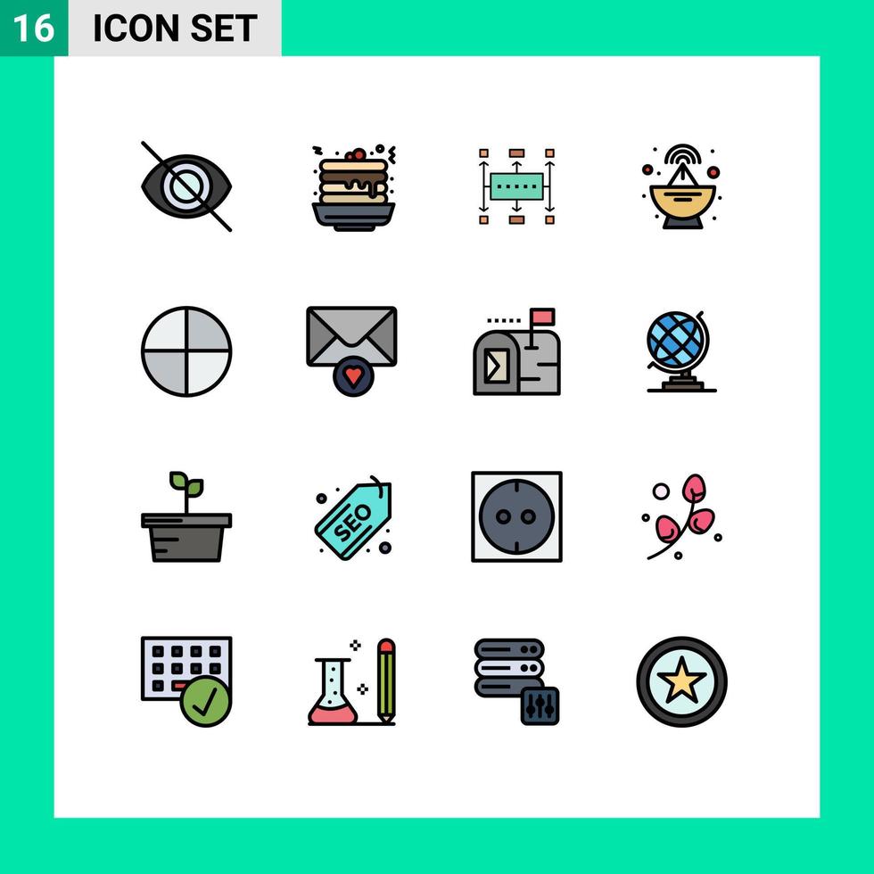 Set Of 16 Modern Ui Icons Symbols Signs For Tablet Aspirin Workflow