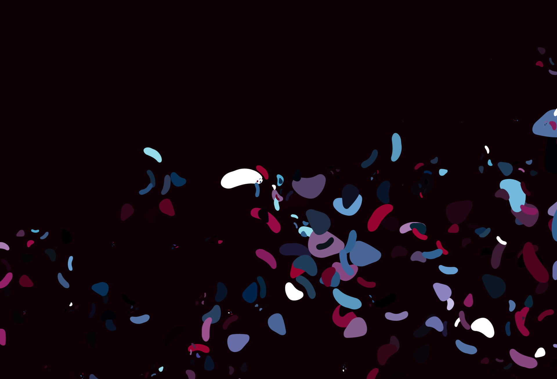 Light Blue Red Vector Texture With Random Forms 15263365 Vector Art