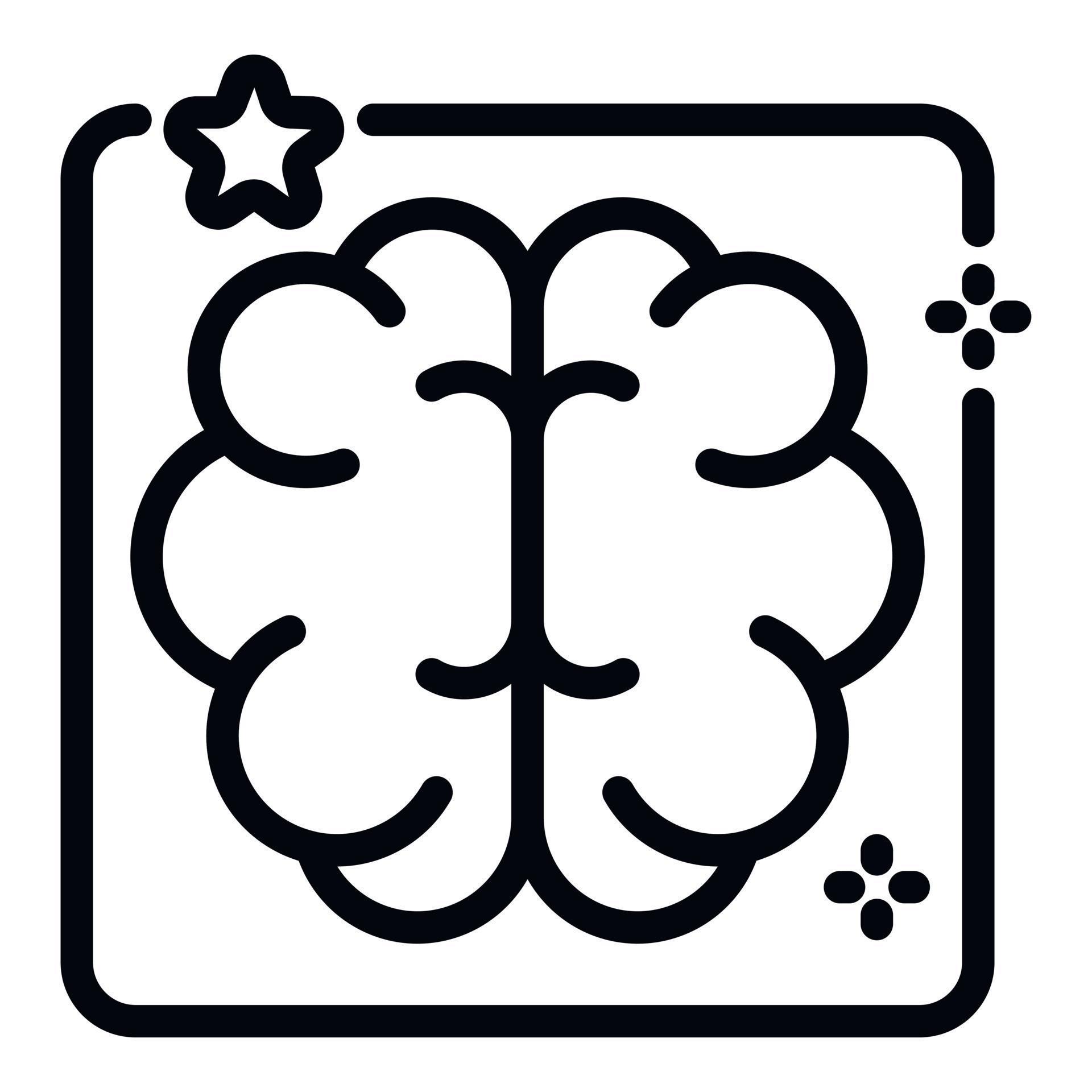 Ai algorithm icon, outline style 15265674 Vector Art at Vecteezy