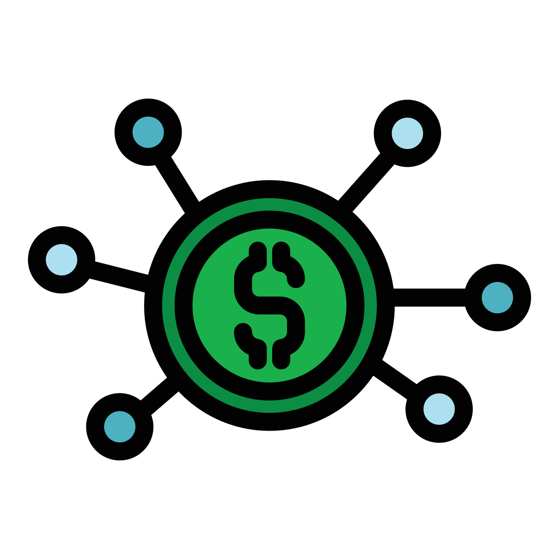 Dollar monetization icon color outline vector 15266366 Vector Art at ... Dollar monetization icon color outline vector 15266366 Vector Art at ...