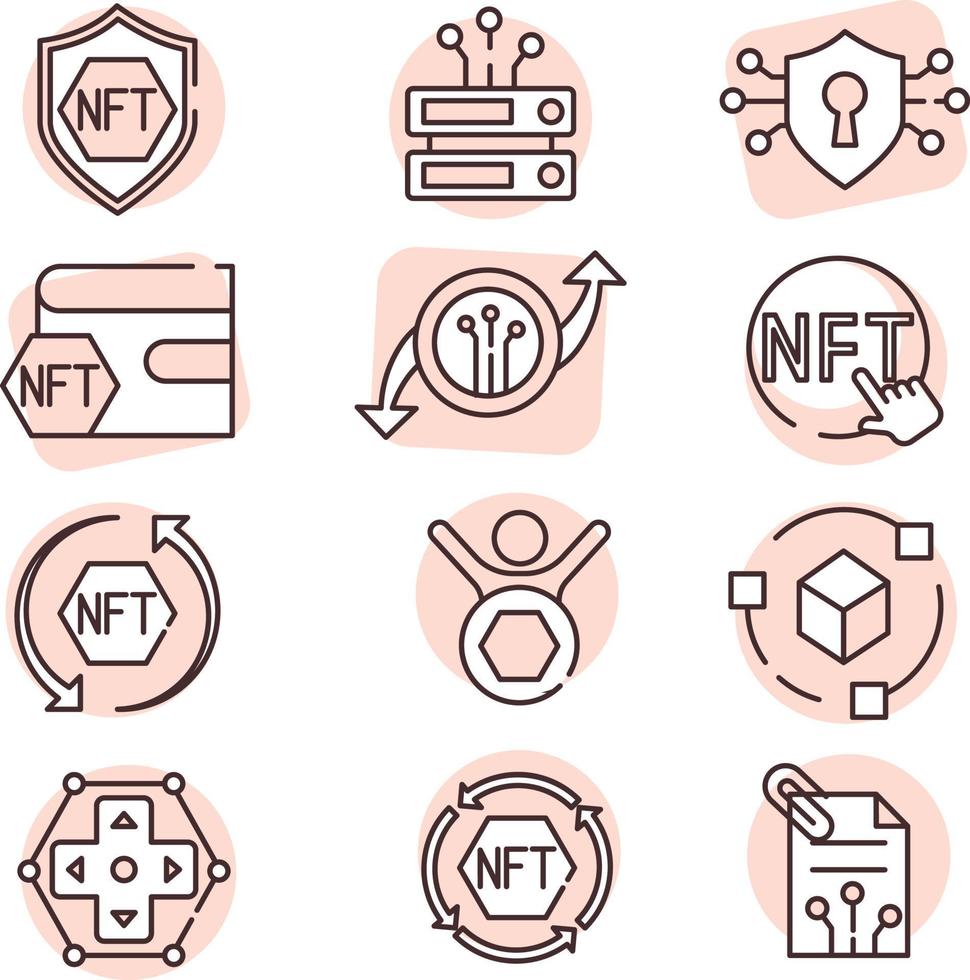 NFT investment, icon, vector on white background. 15267241 Vector Art ... NFT investment, icon, vector on white background. 15267241 Vector Art ...