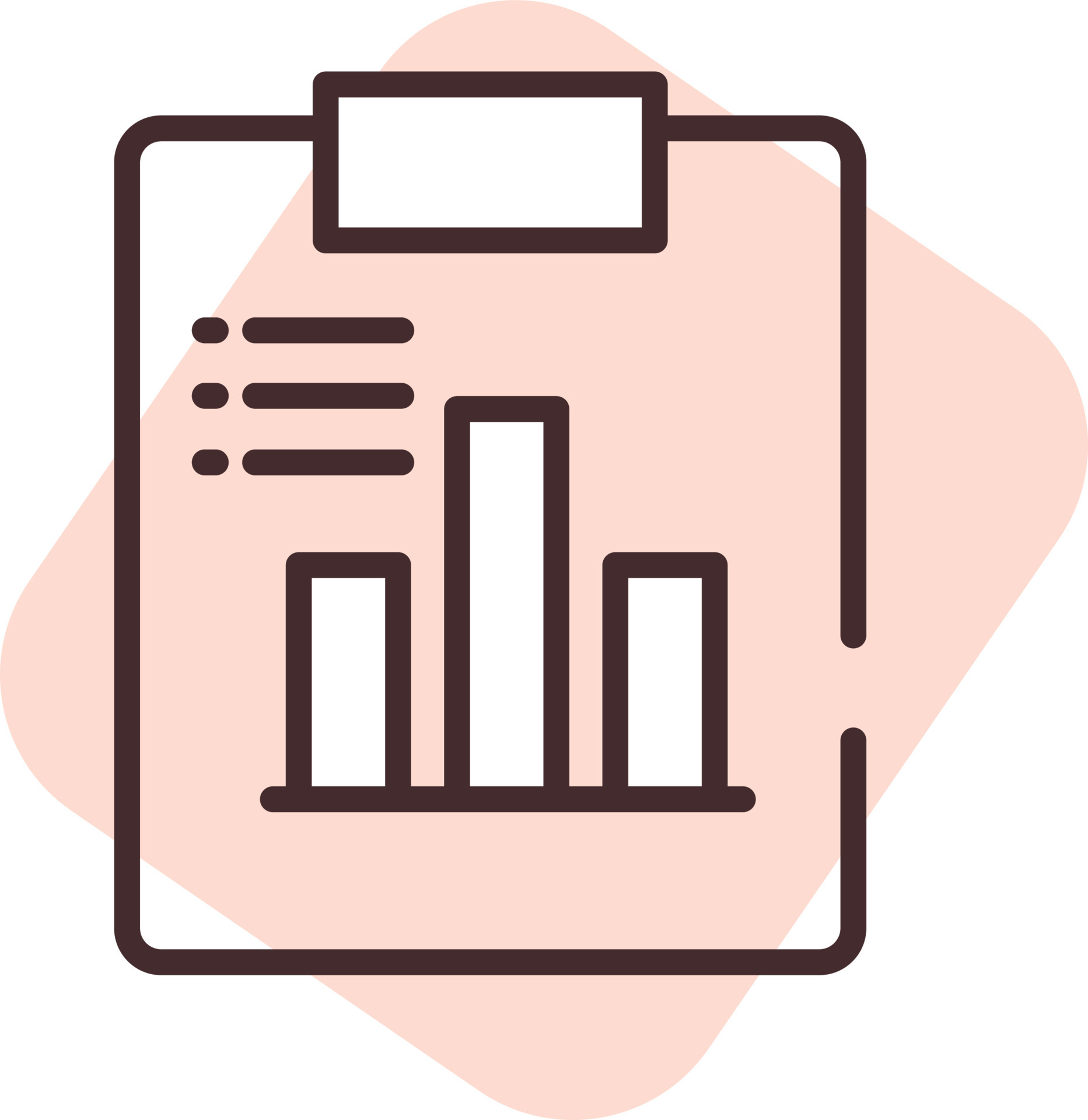 Chart project, icon, vector on white background. 15267600 Vector Art at ...