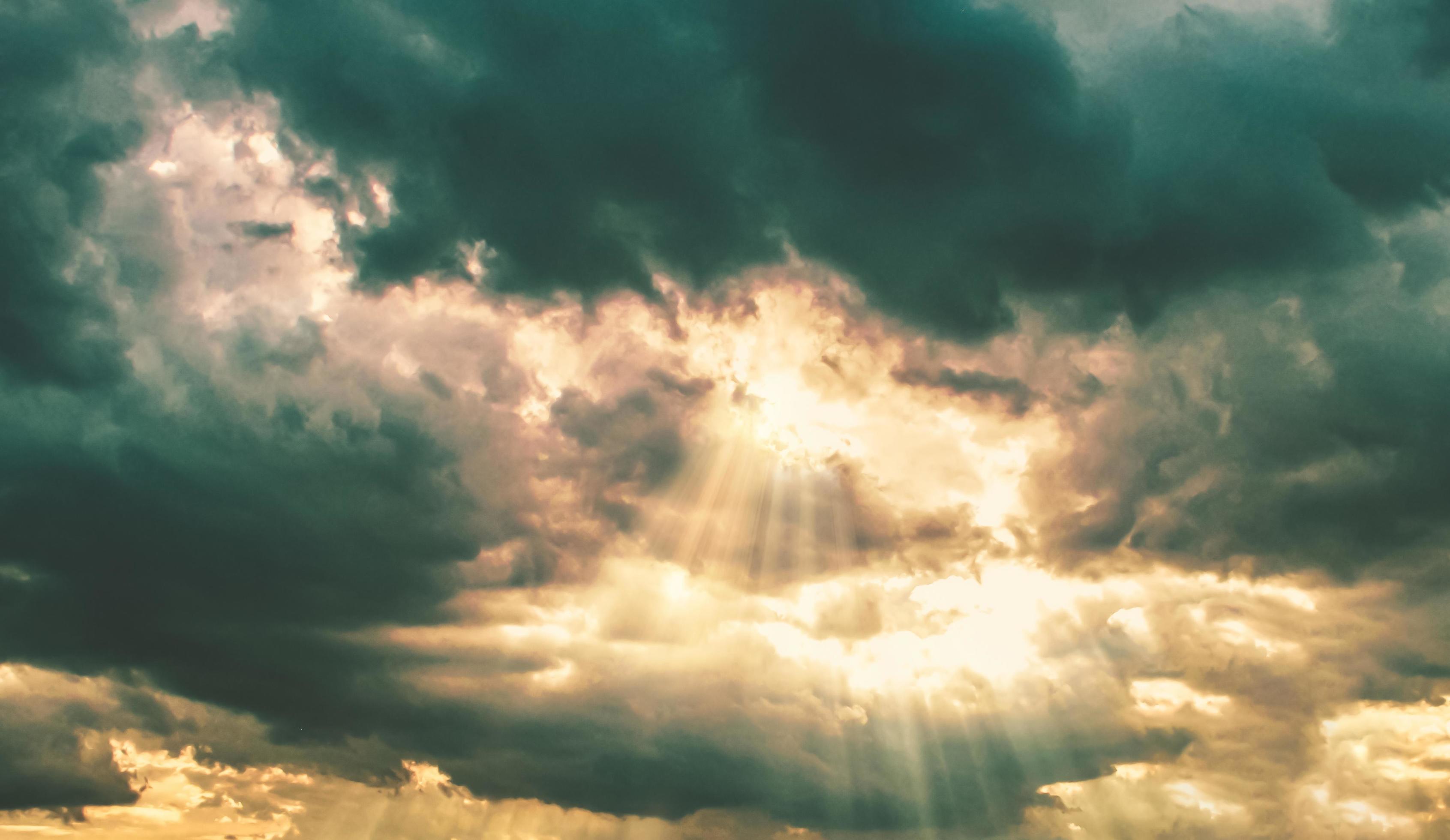 Sun Shining Through Clouds Sun Shining Through Clouds