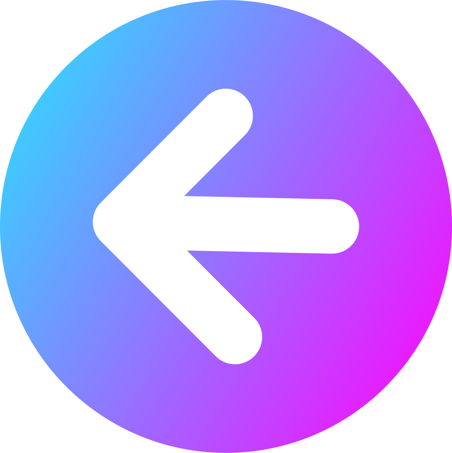 Free Left arrow direction solid icon in gradient colors. Interface ... Free Left arrow direction solid icon in gradient colors. Interface ...
