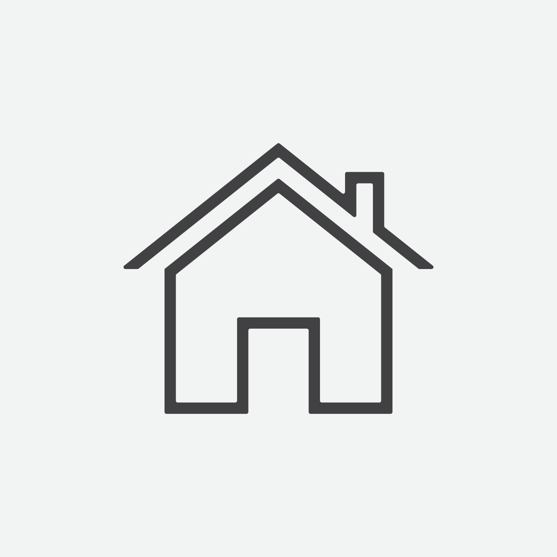 House Or Home Vector Icon In Linear Style, Home Vector Icon 