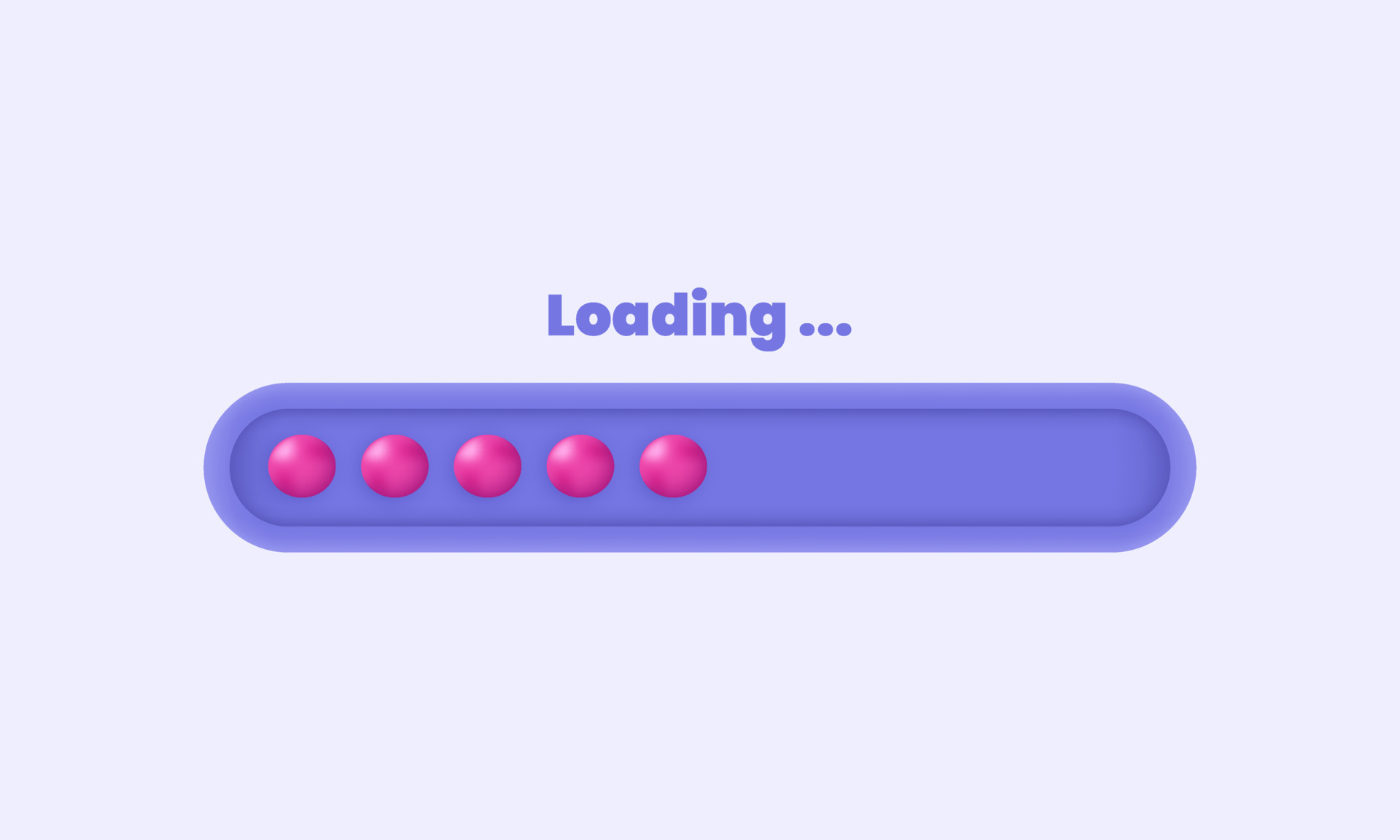 illustration abstract graphic 3d realistic loading concept isolated on ...