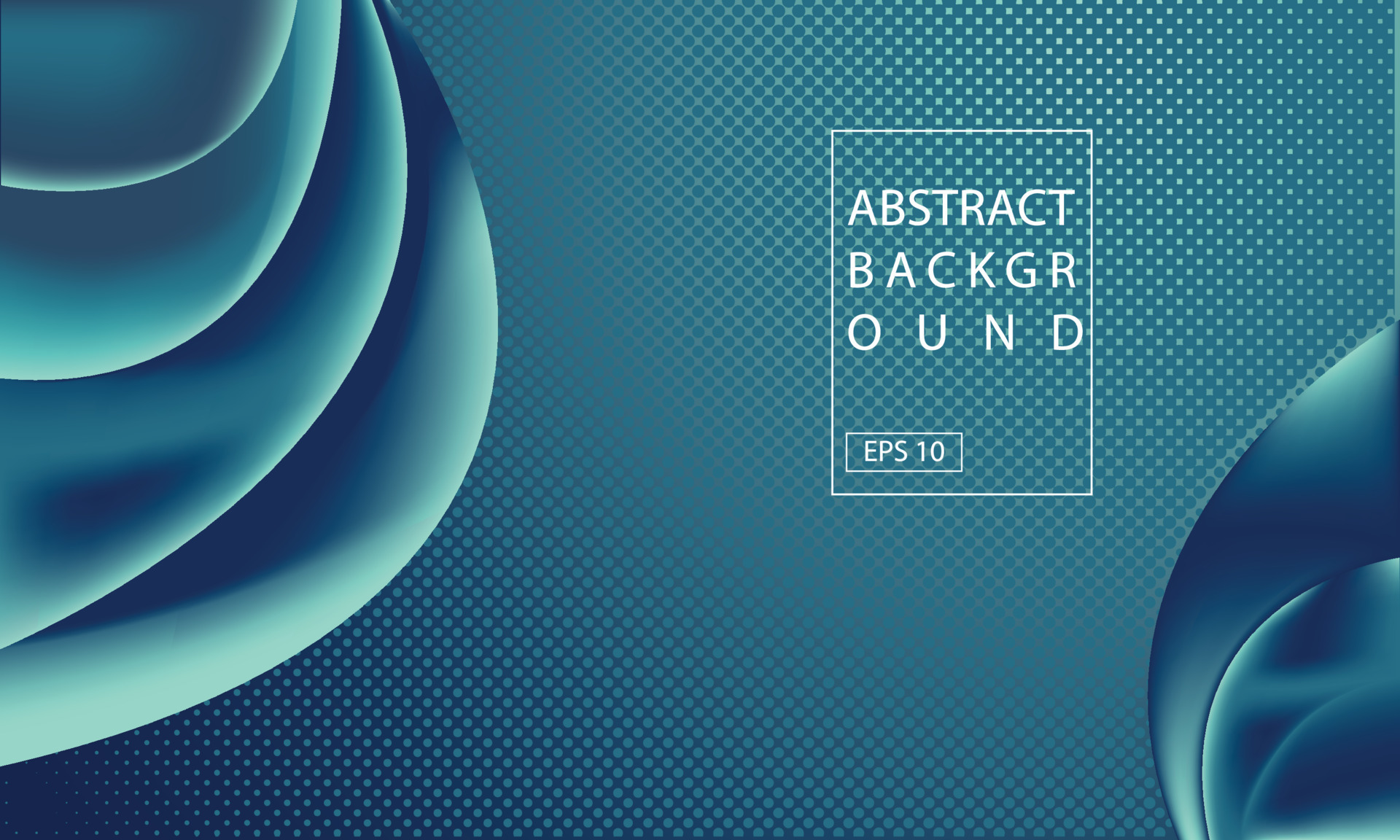 Abstract modern graphic element. Dynamical colored forms and waves ...