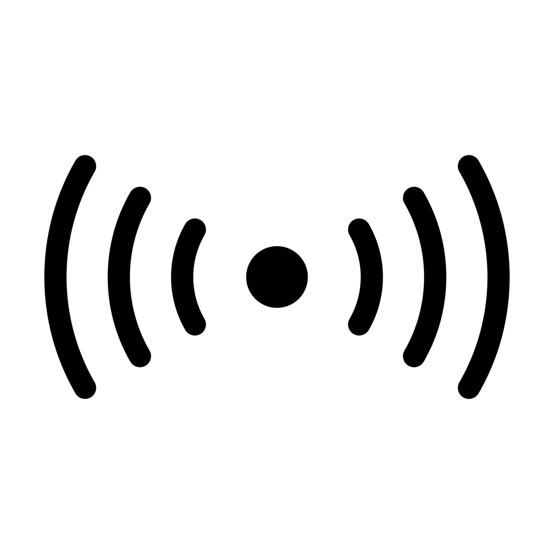 sound radio wave icon vector wifi sound signal connection for graphic design, logo, website ...