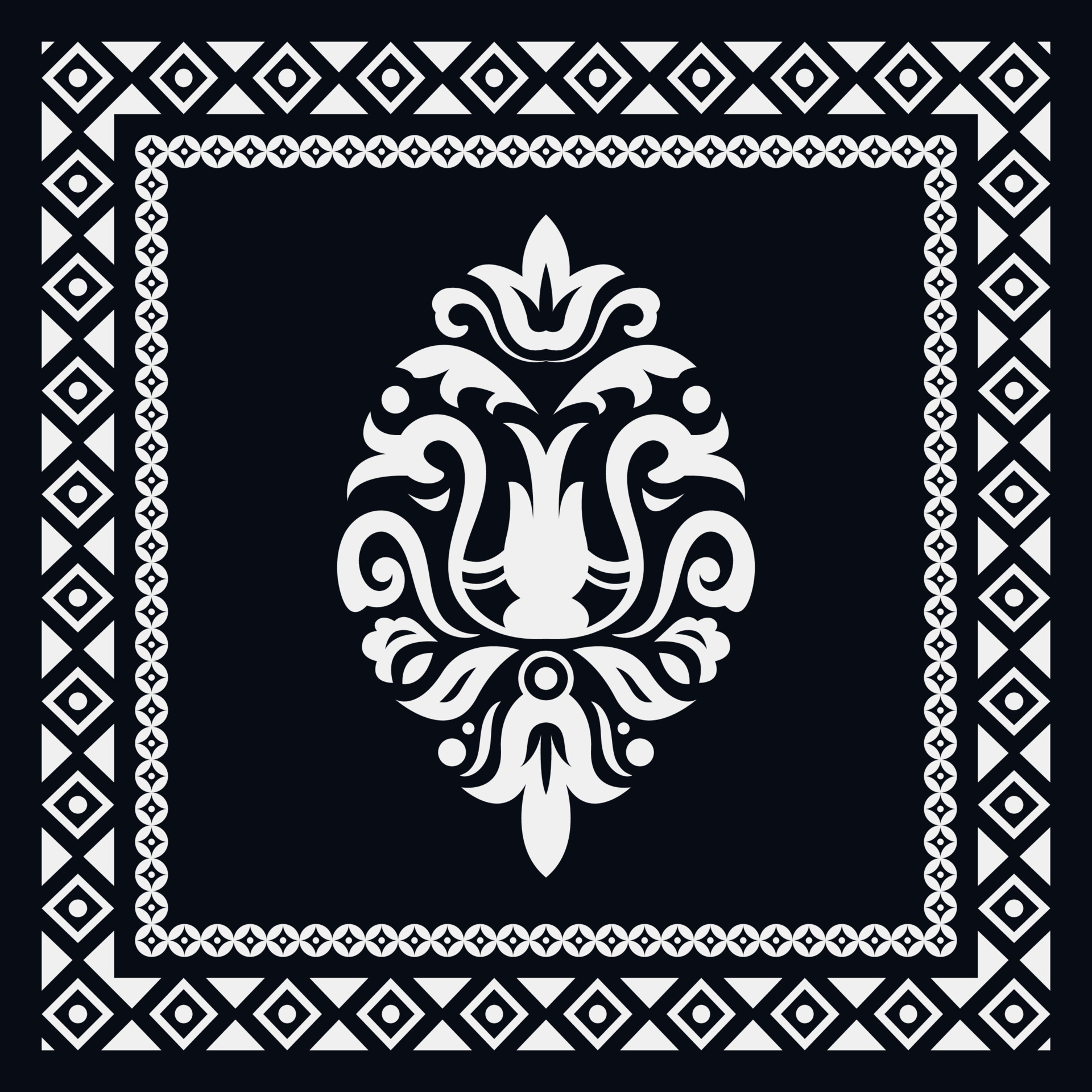 Damask Logo Design Free Damask Logo Design Free
