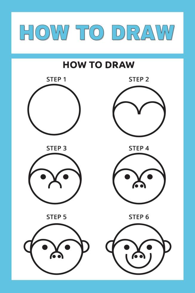How to Draw Animals Step by Step 15279429 Vector Art at Vecteezy