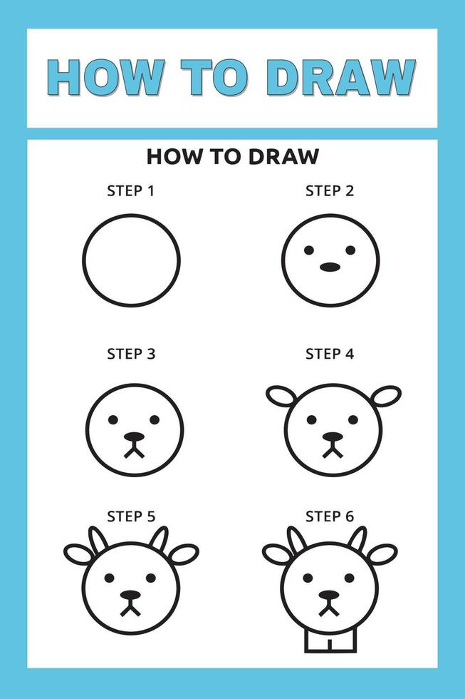How To Draw Step By Step Animals How To Draw Animals For Kids A
