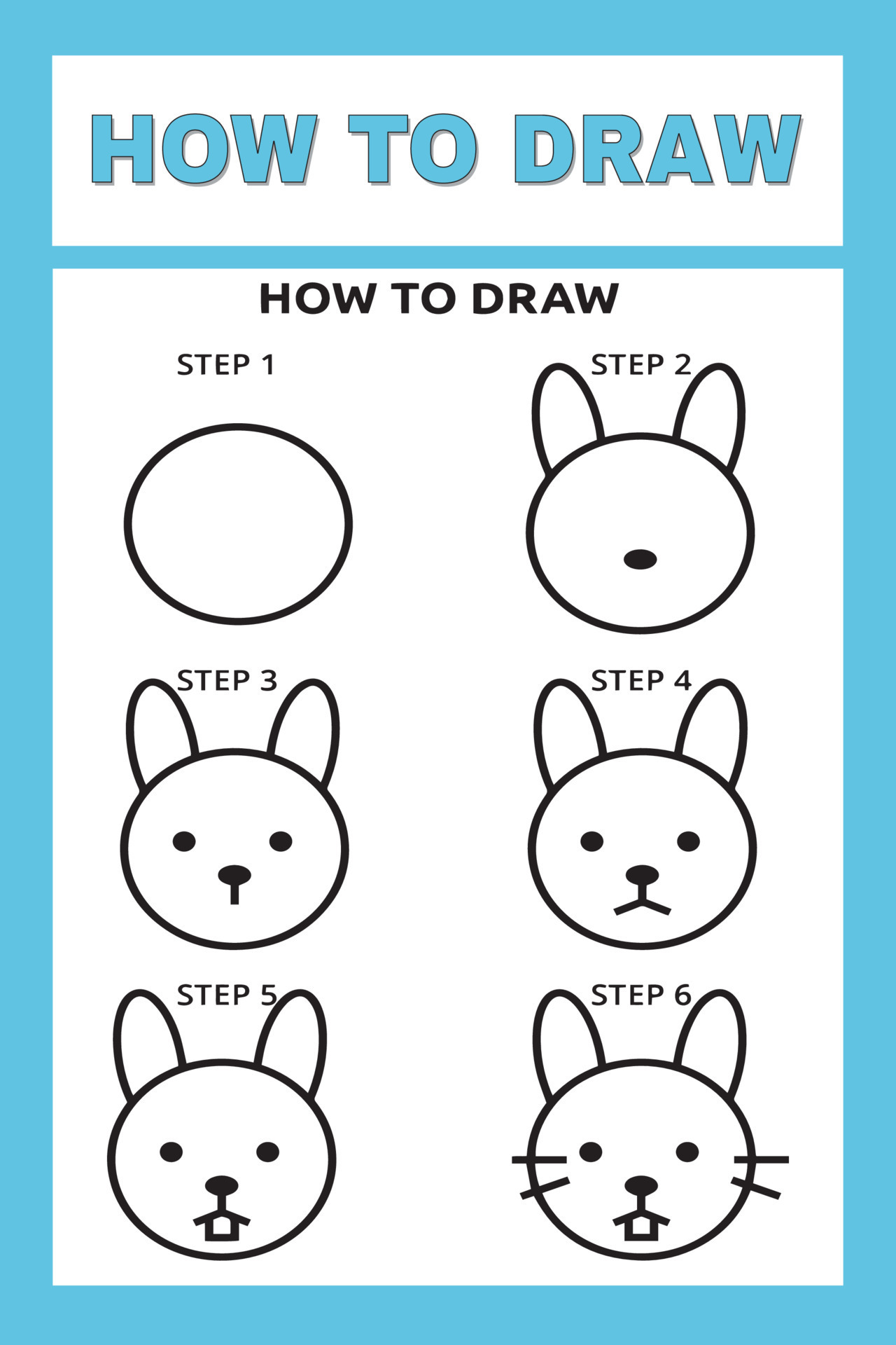 How to Draw Animals Step by Step 15279485 Vector Art at Vecteezy How to Draw Animals Step by Step 15279485 Vector Art at Vecteezy