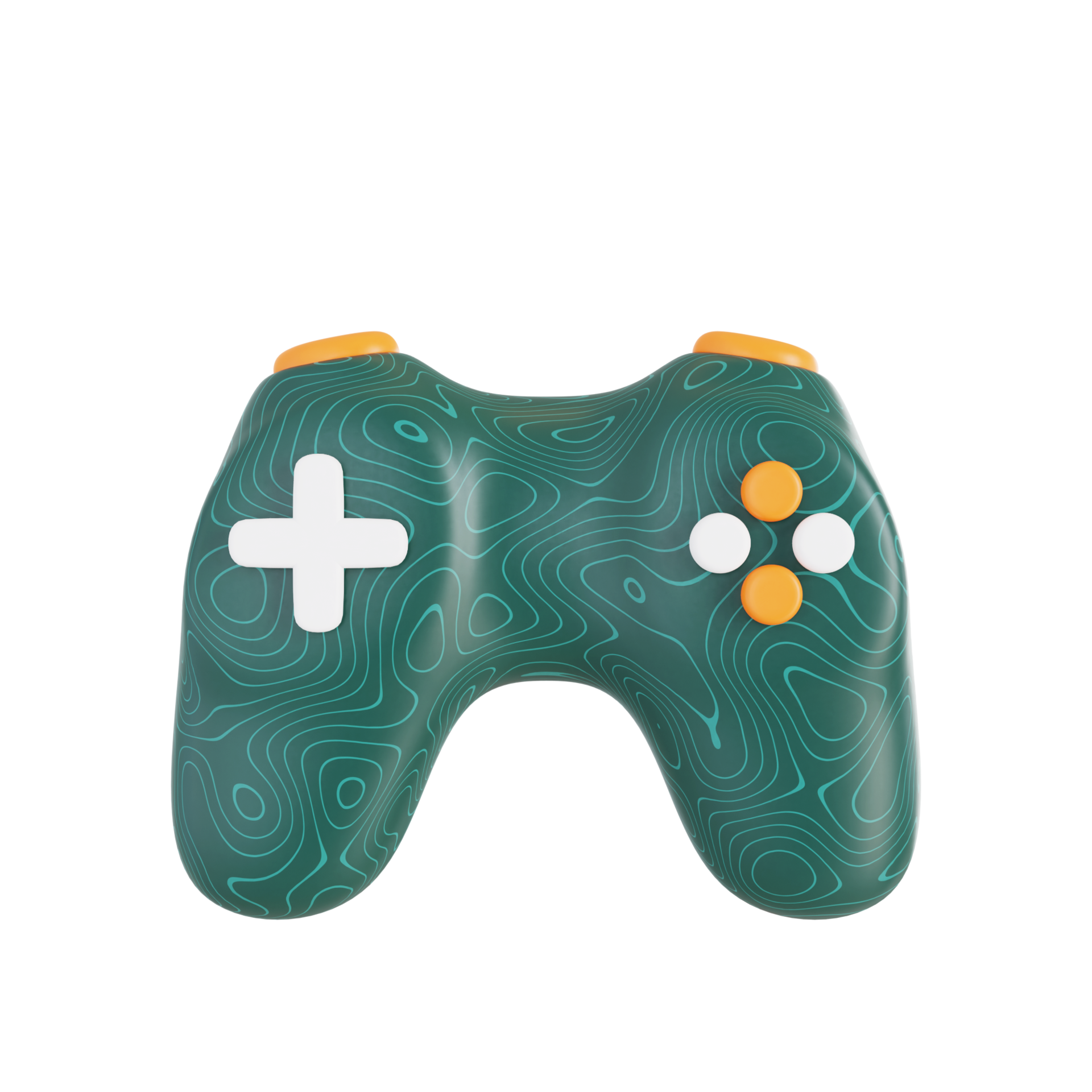 3d Floating Element Game Controller 15280884 Png