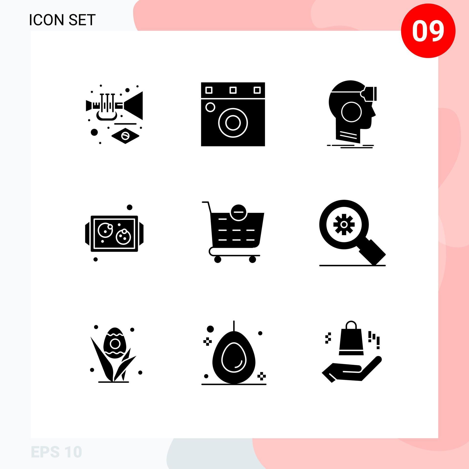 Solid Glyph Pack of 9 Universal Symbols of remove tray googles cooking ... Solid Glyph Pack of 9 Universal Symbols of remove tray googles cooking ...