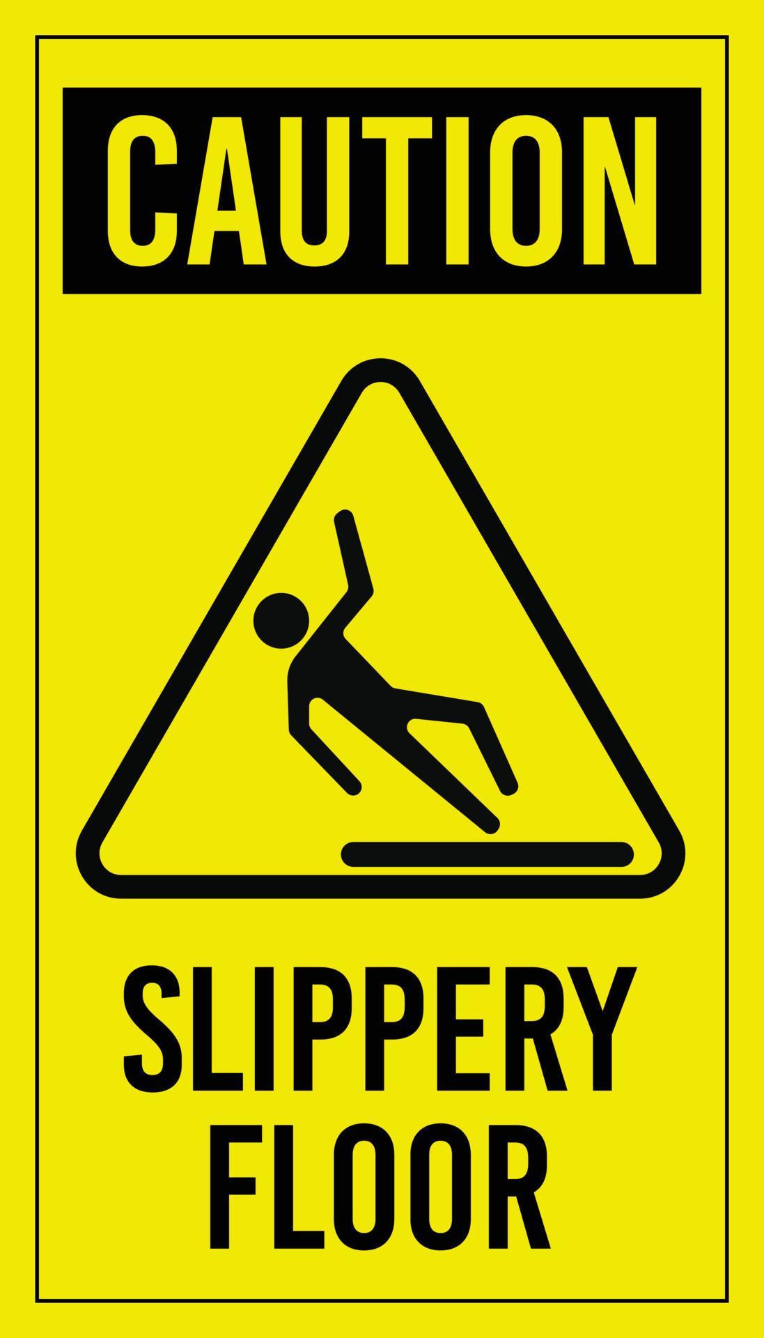 Caution, Slippery Floor Warning Sign 15281893 Vector Art at Vecteezy Caution, Slippery Floor Warning Sign 15281893 Vector Art at Vecteezy