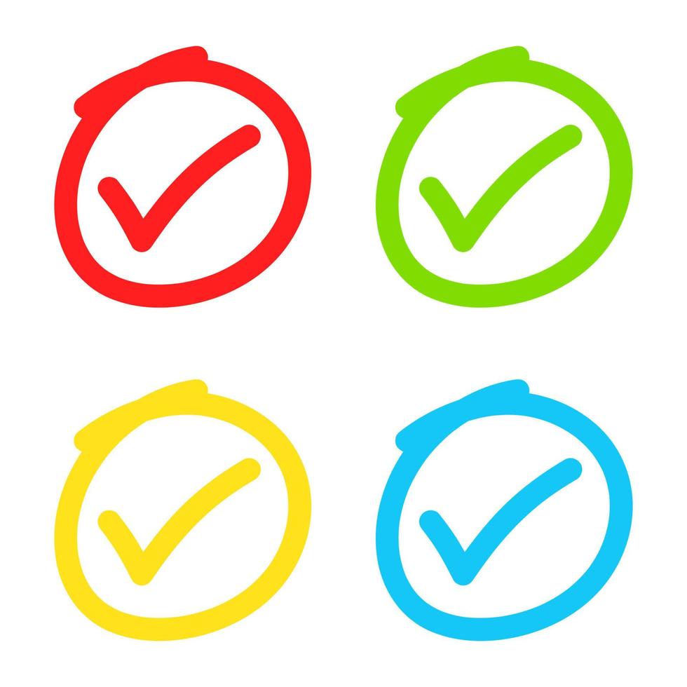Set of hand drawn Check Mark 15285622 Vector Art at Vecteezy Set of hand drawn Check Mark 15285622 Vector Art at Vecteezy