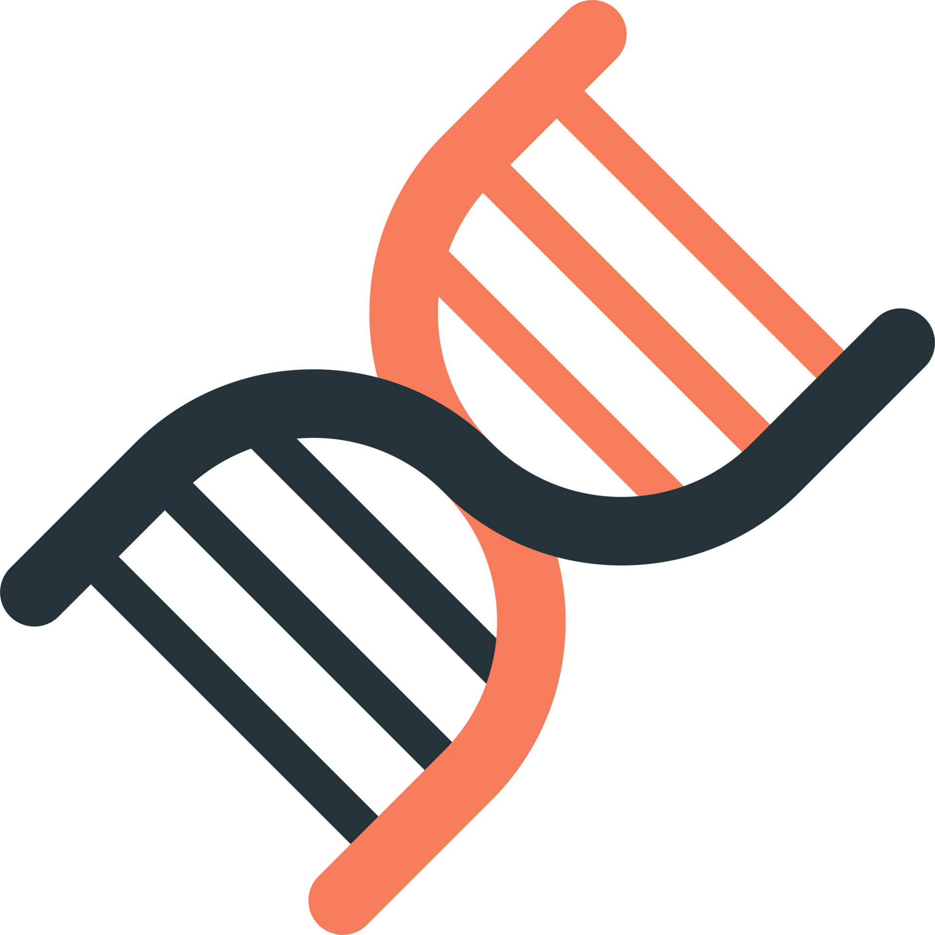 DNA and Genes illustration in minimal style 15285840 PNG