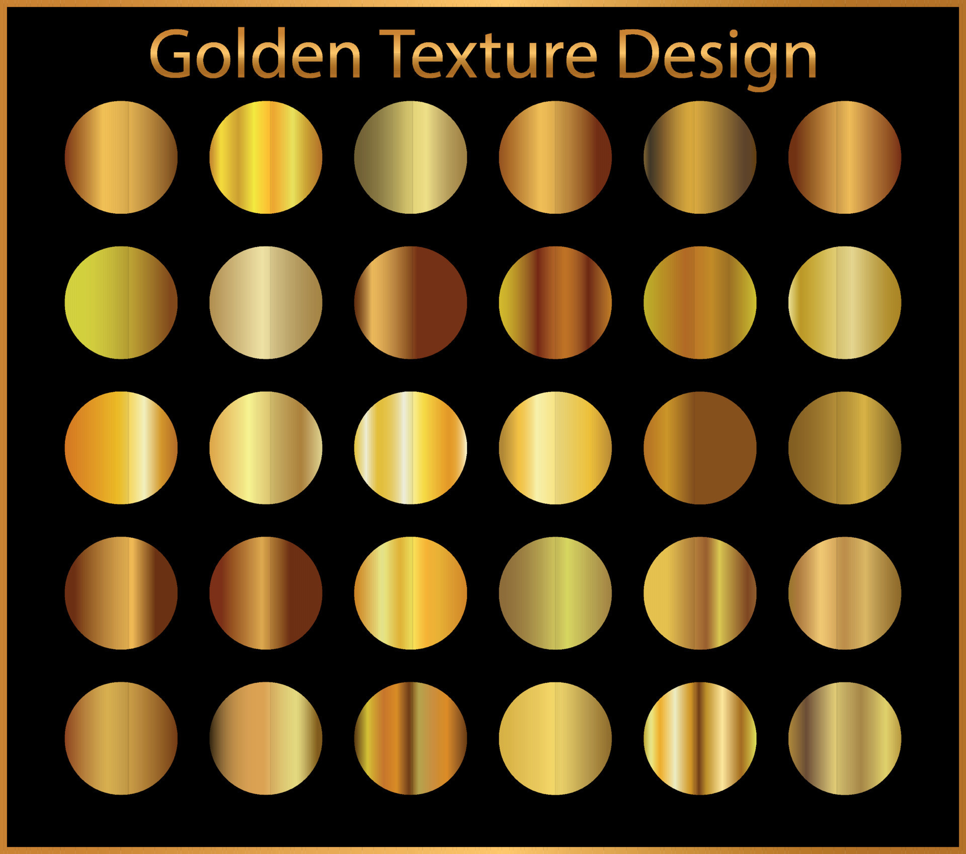 Metallic Gold Gradient Vector Art Icons And Graphics For Free Download