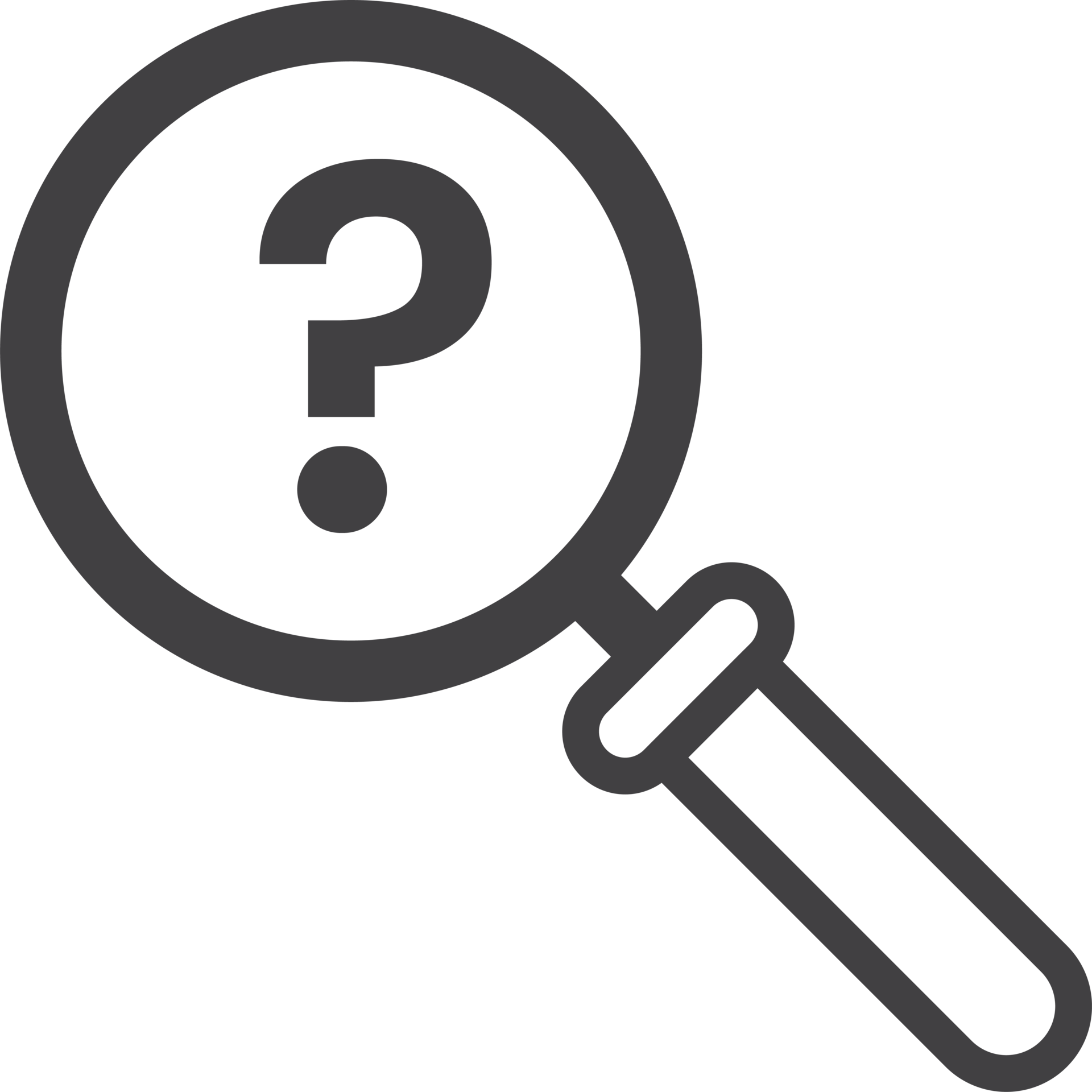magnifying glass and question mark illustration in minimal style ... magnifying glass and question mark illustration in minimal style ...