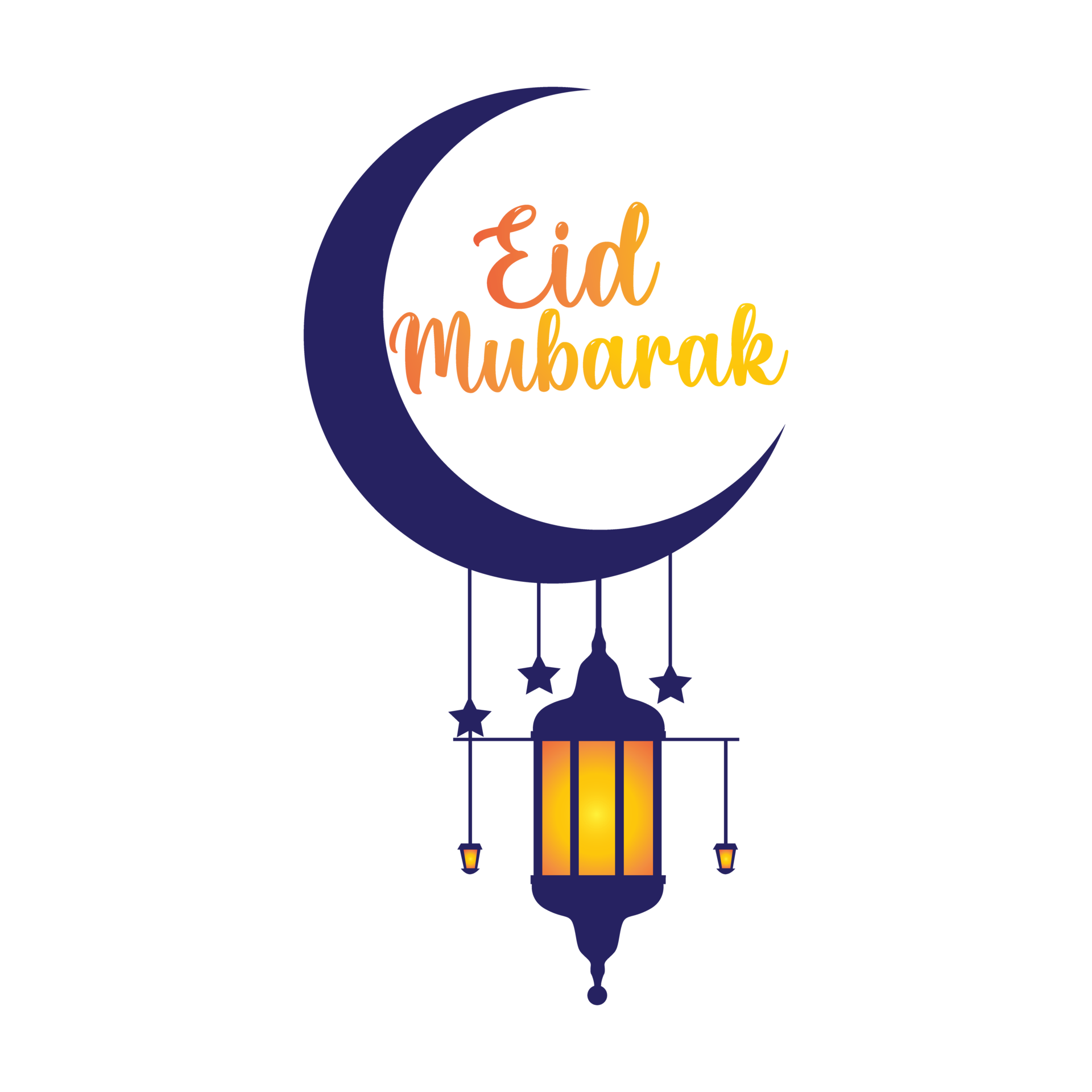 Eid Mubarak illustration isolated on png transparent background ... Eid Mubarak illustration isolated on png transparent background ...
