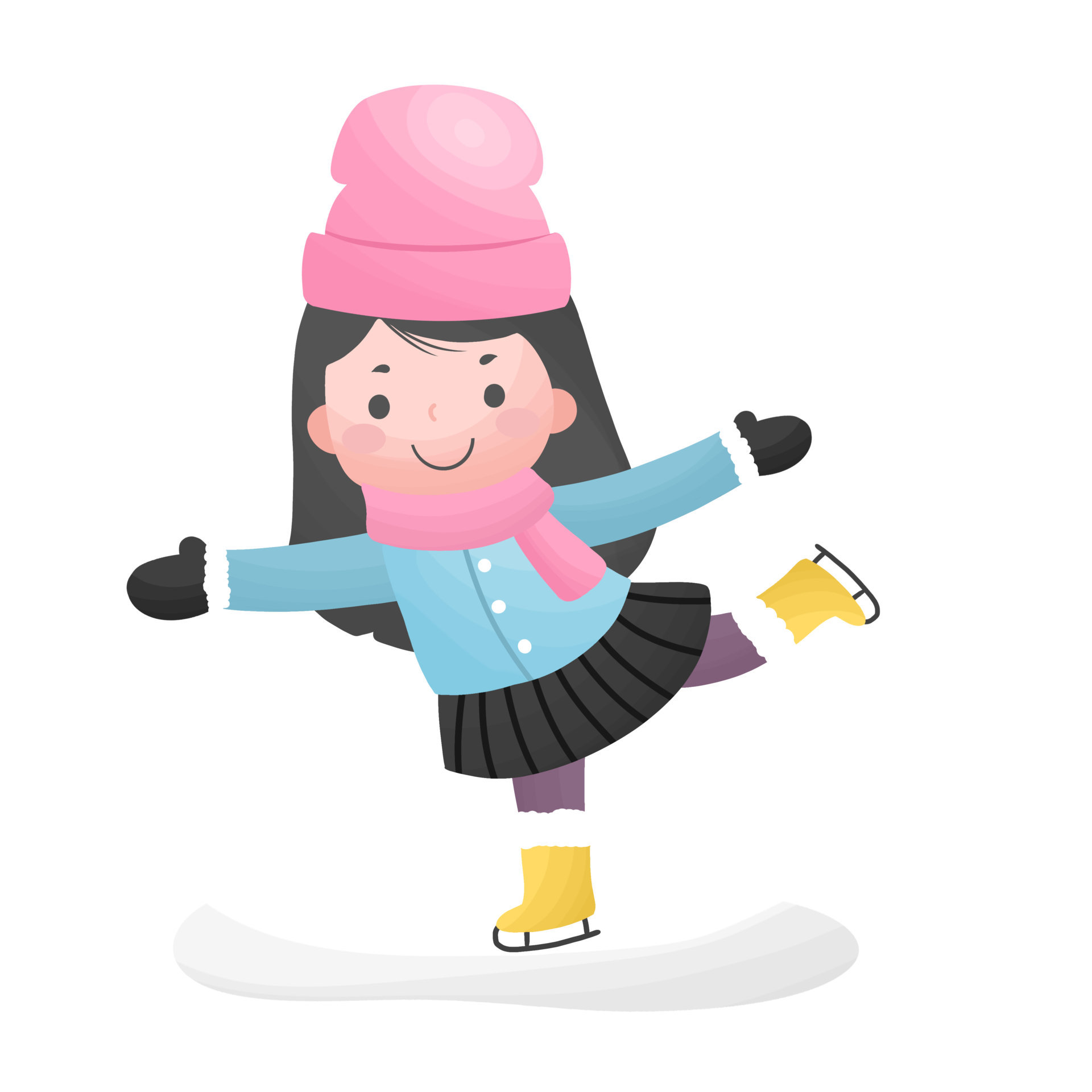garota esquiando no inverno 15287679 PNG garota esquiando no inverno 15287679 PNG
