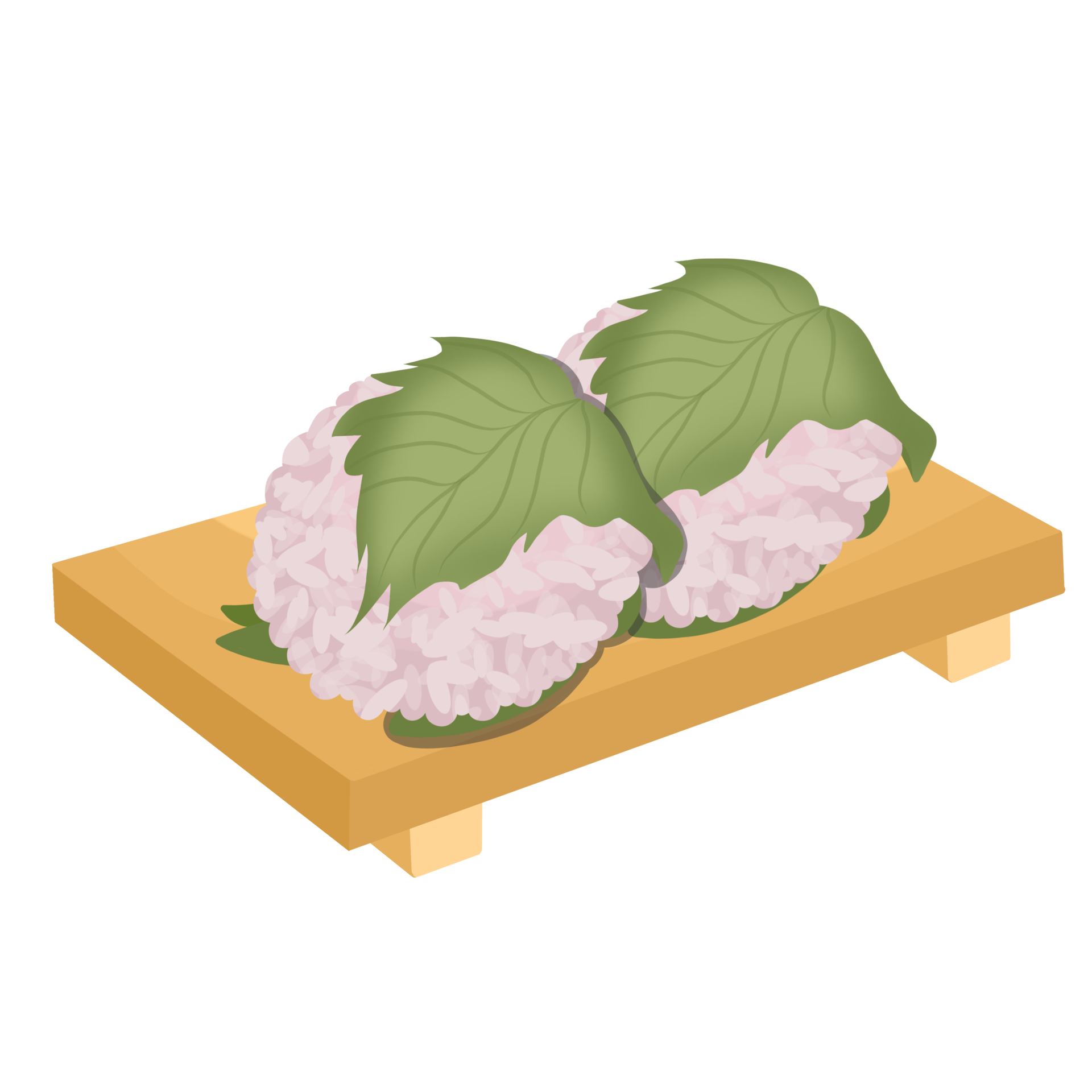 Sakura Mochi Postre Japonés Y Dulces 15287691 Png