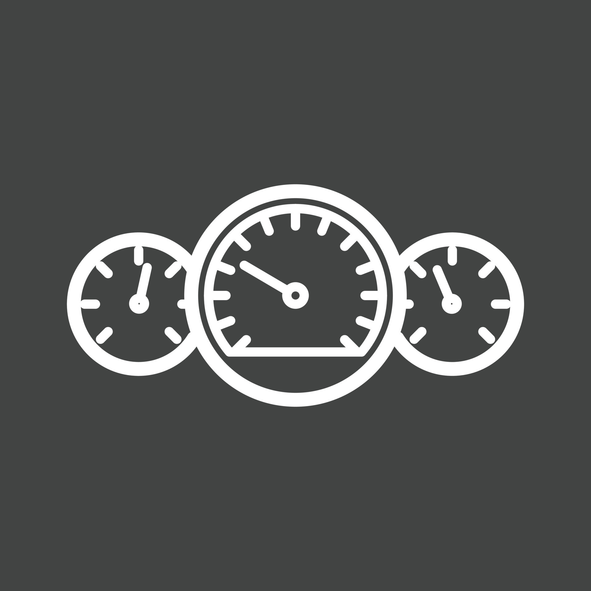 Car Meters Line Inverted Icon 15295950 Vector Art at Vecteezy