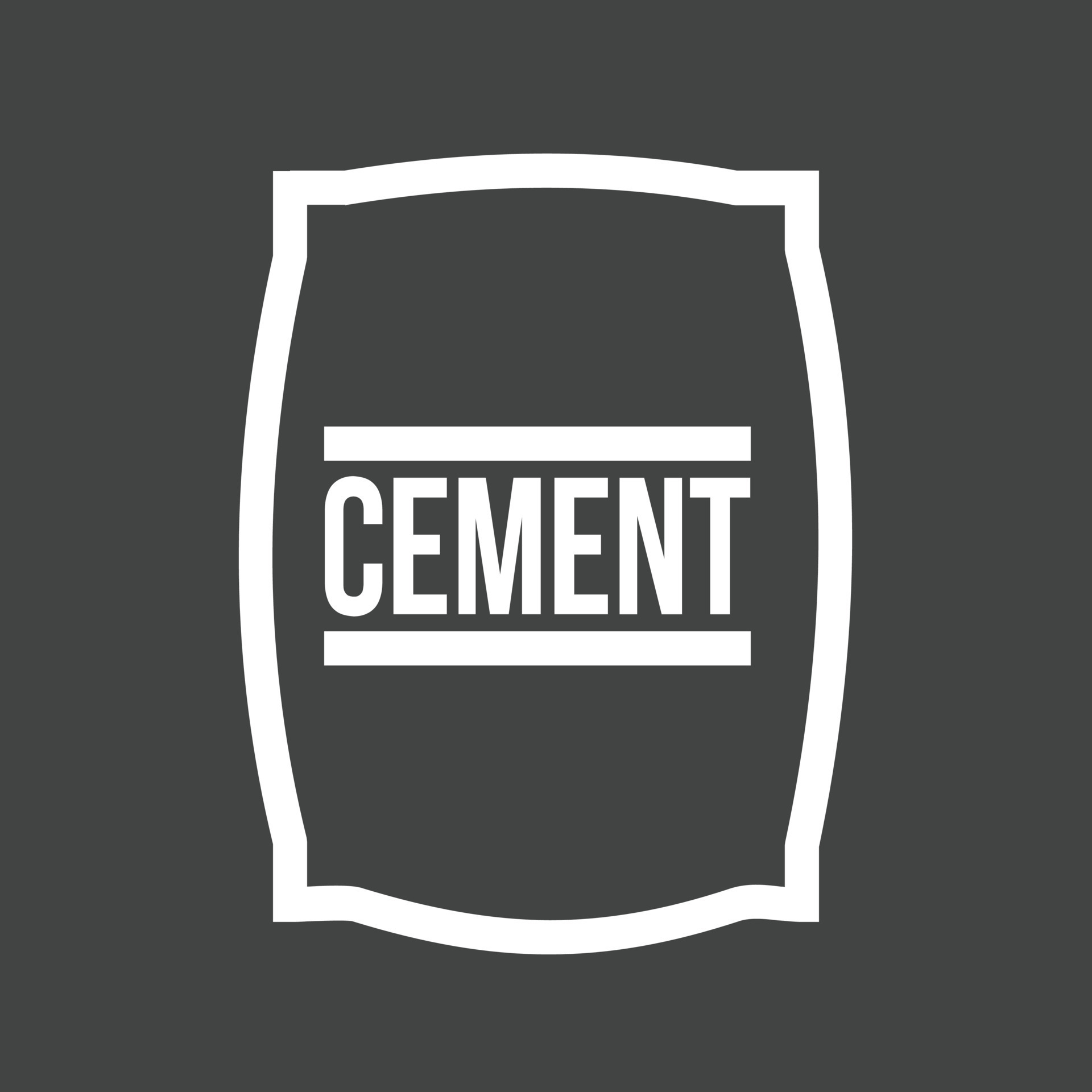Cement Bag Line Inverted Icon 15296131 Vector Art at Vecteezy Cement Bag Line Inverted Icon 15296131 Vector Art at Vecteezy
