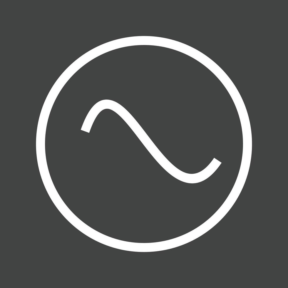 Ac Voltage Source Line Inverted Icon 15296157 Vector Art At Vecteezy