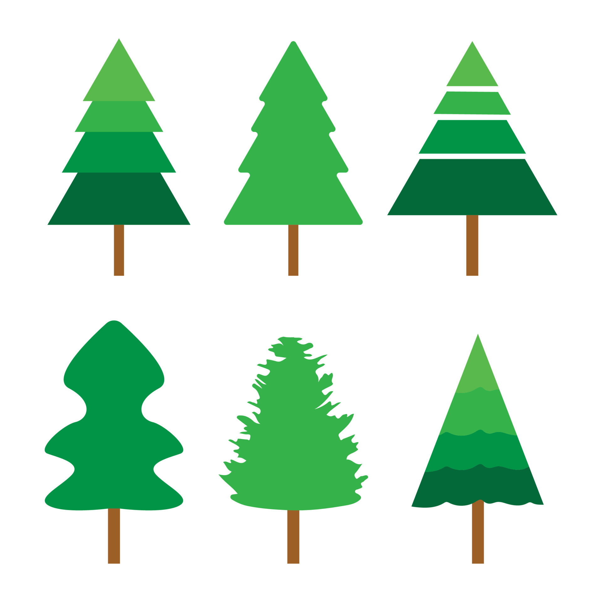 Christmas Tree Vector Free Download 15304587 Vector Art at Vecteezy