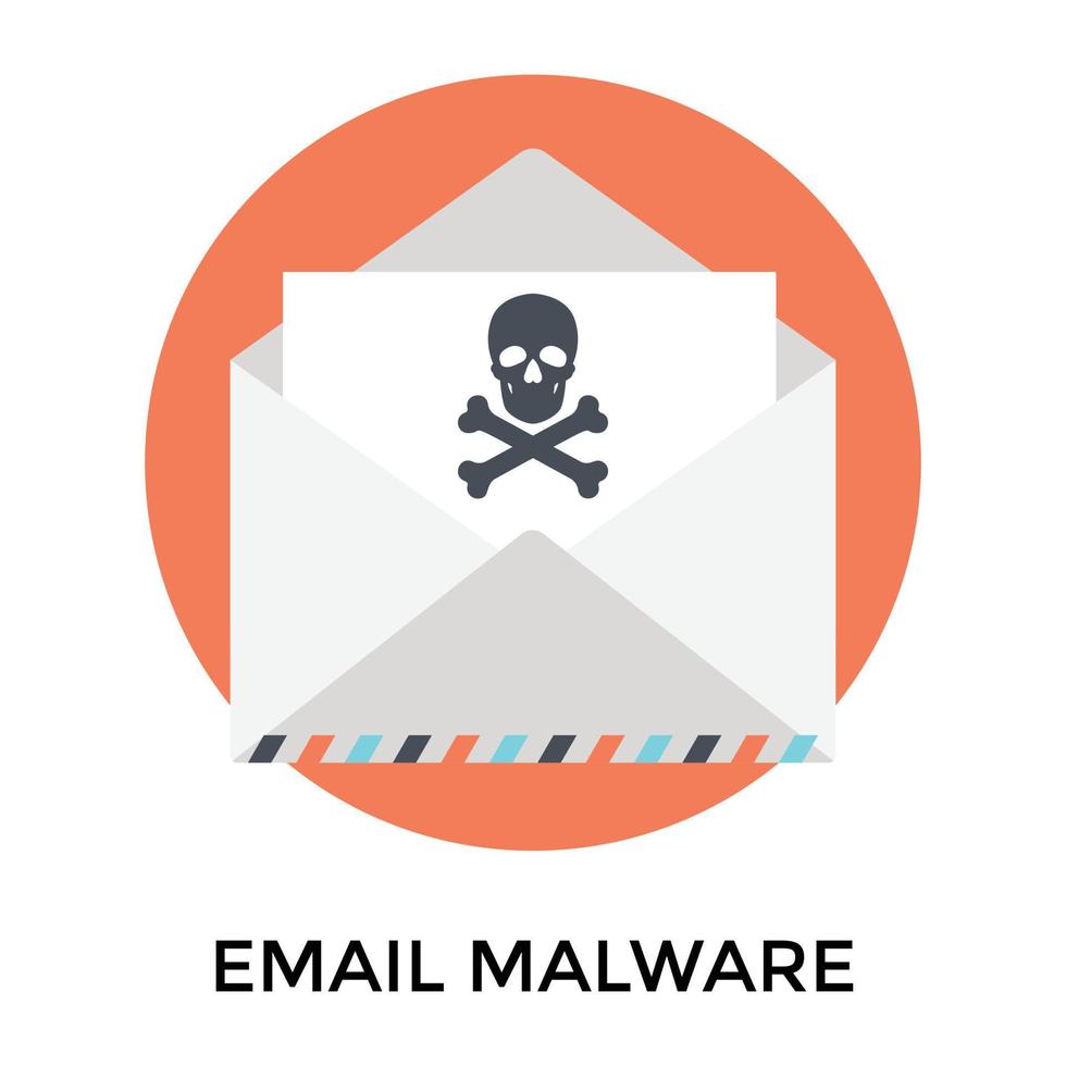 Trendy Email Malware 15304872 Vector Art at Vecteezy