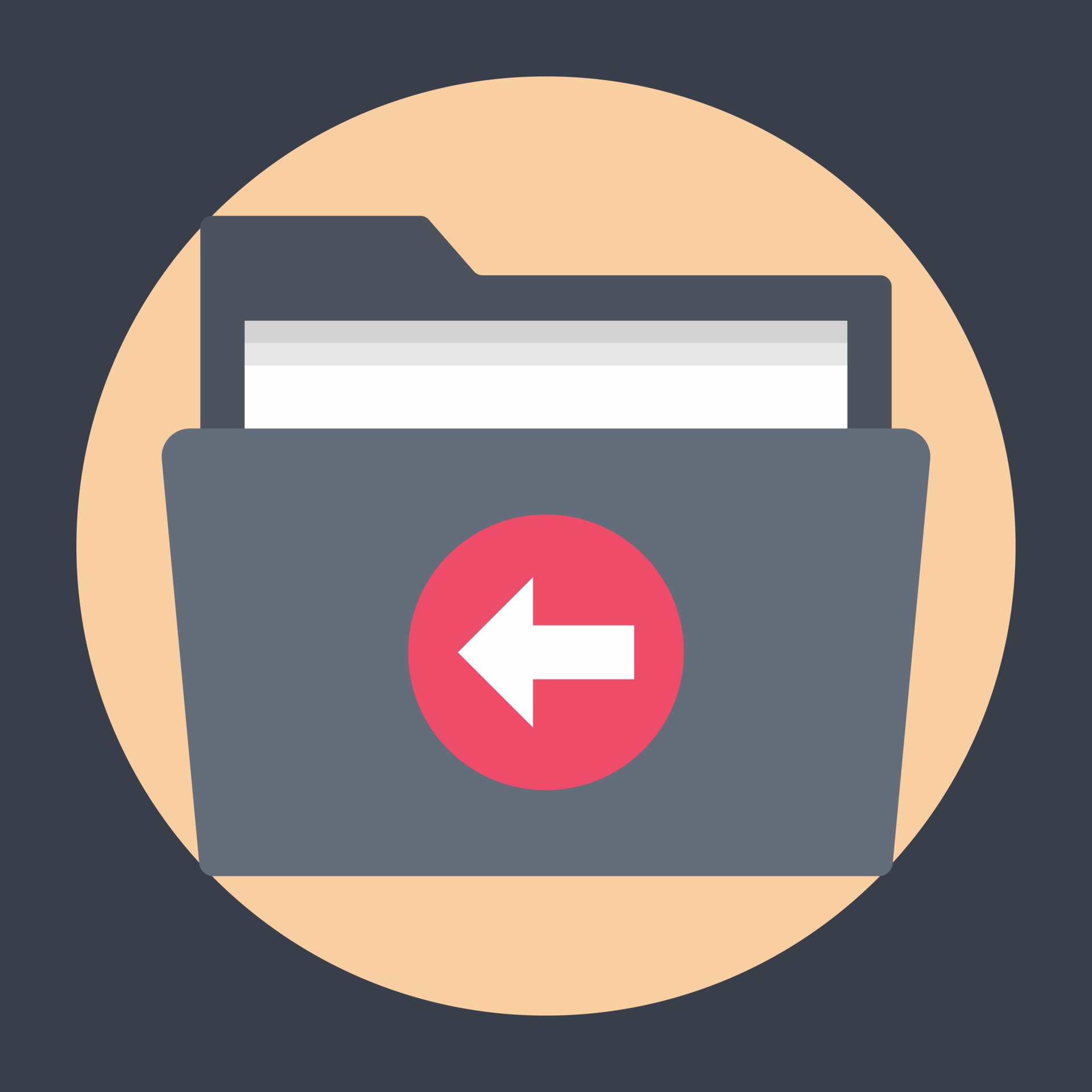 Trendy Moving Folder 15305024 Vector Art At Vecteezy