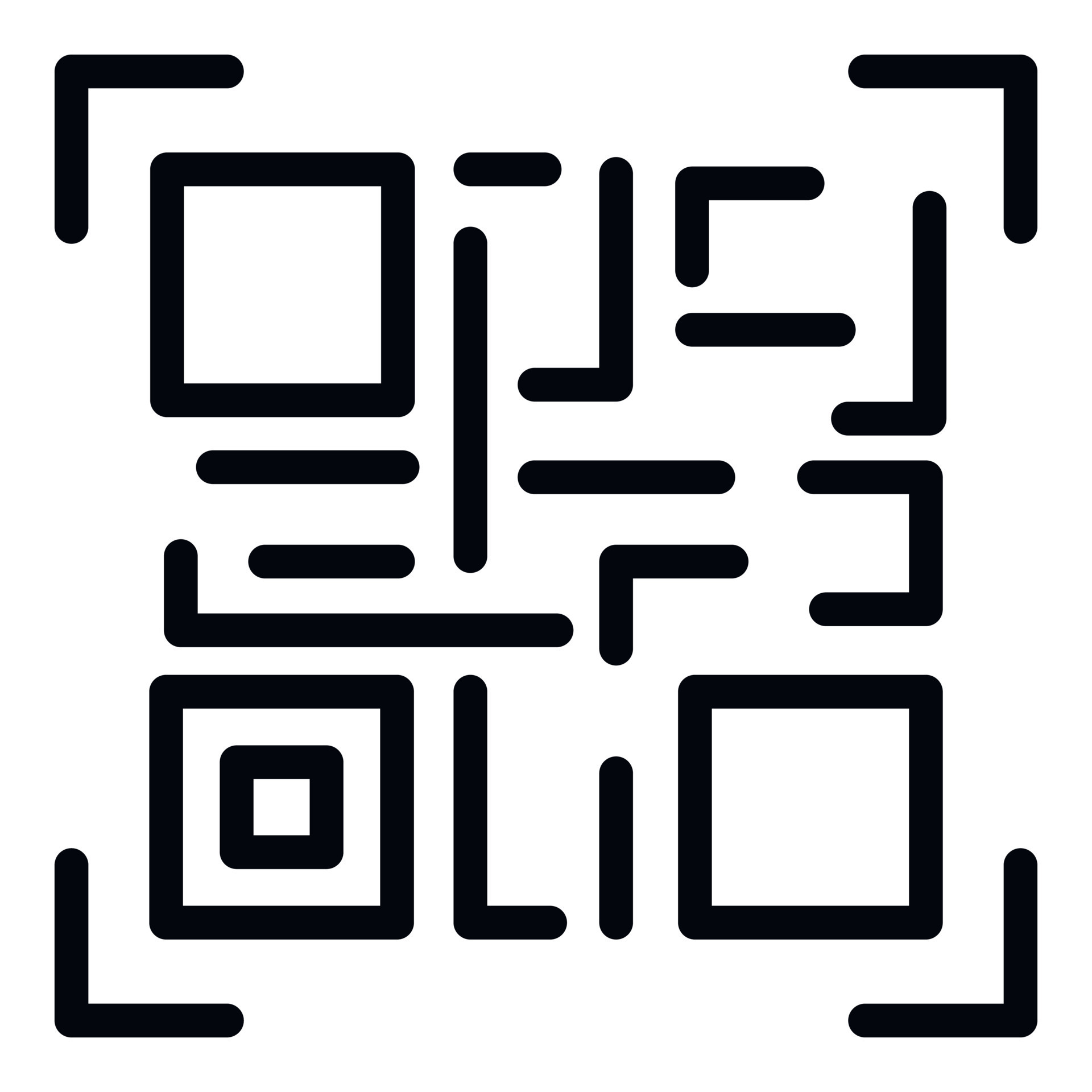Qr Code Icon Outline Style 15306402 Vector Art At Vecteezy