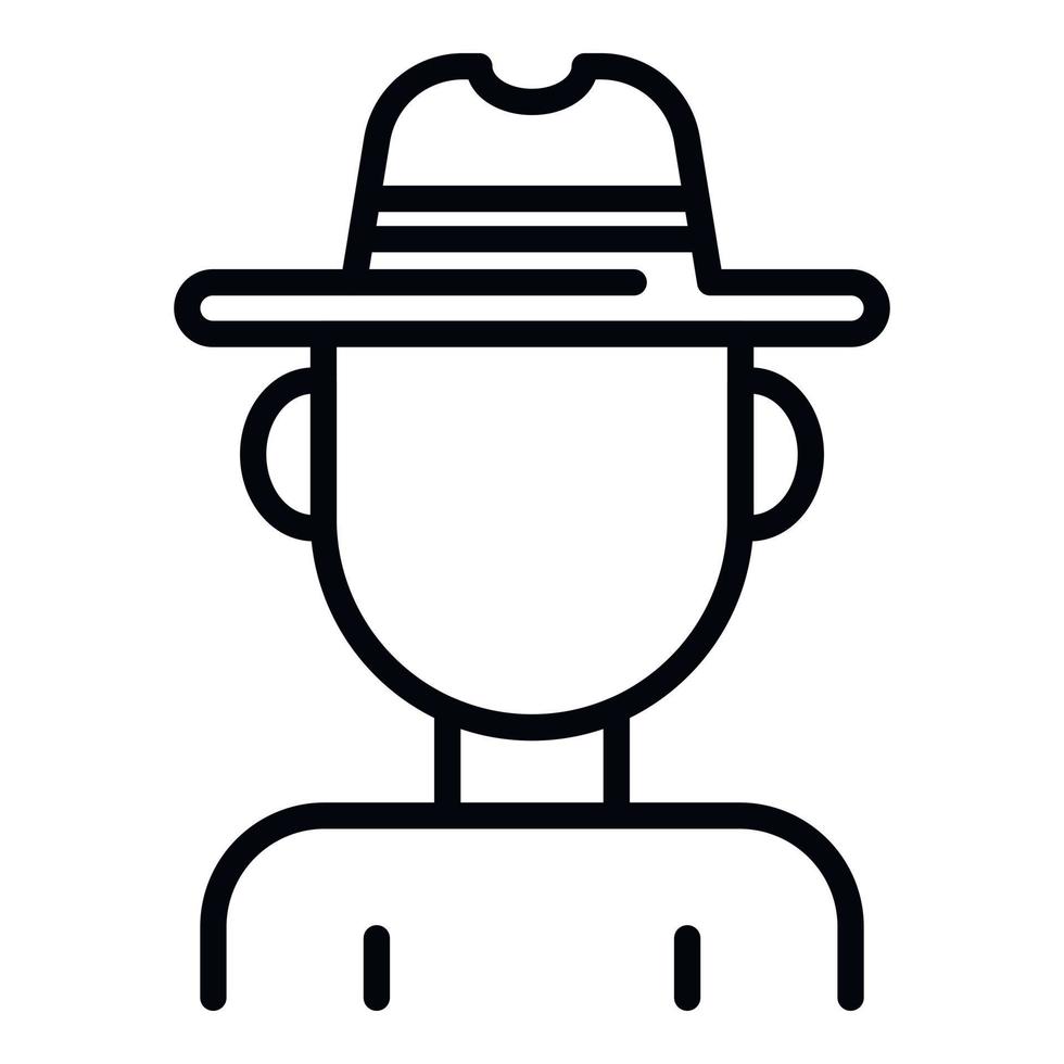 Farmer man icon, outline style 15306610 Vector Art at Vecteezy Farmer man icon, outline style 15306610 Vector Art at Vecteezy