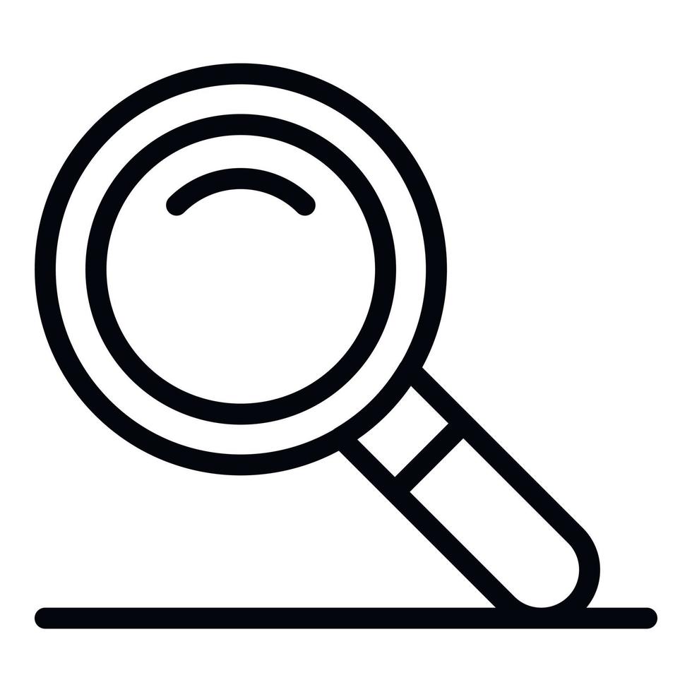 Magnifier icon, outline style 15307150 Vector Art at Vecteezy Magnifier icon, outline style 15307150 Vector Art at Vecteezy