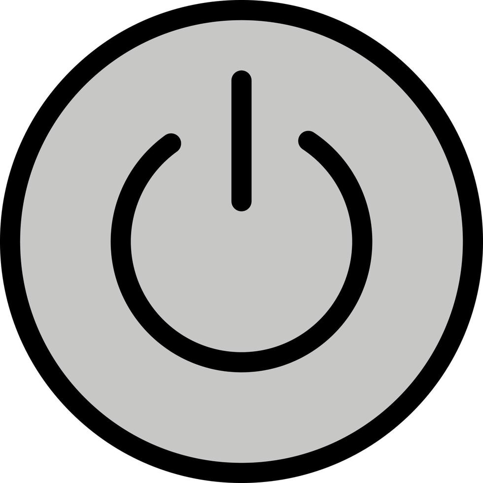 Interface On Power Ui User Flat Color Icon Vector icon banner Template ... Interface On Power Ui User Flat Color Icon Vector icon banner Template ...