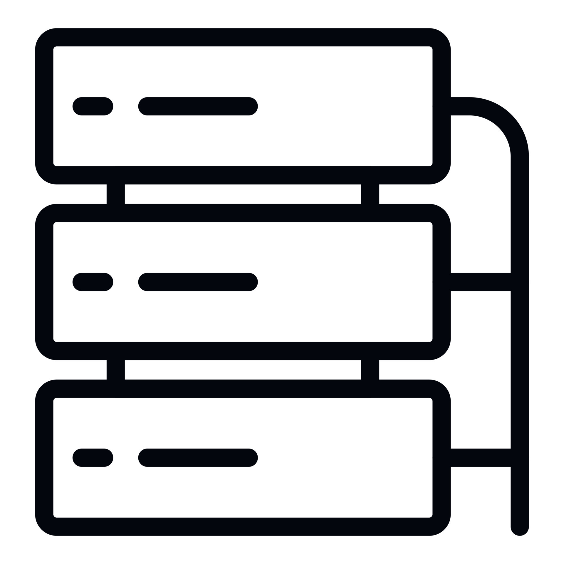 Server cluster icon, outline style 15308713 Vector Art at Vecteezy