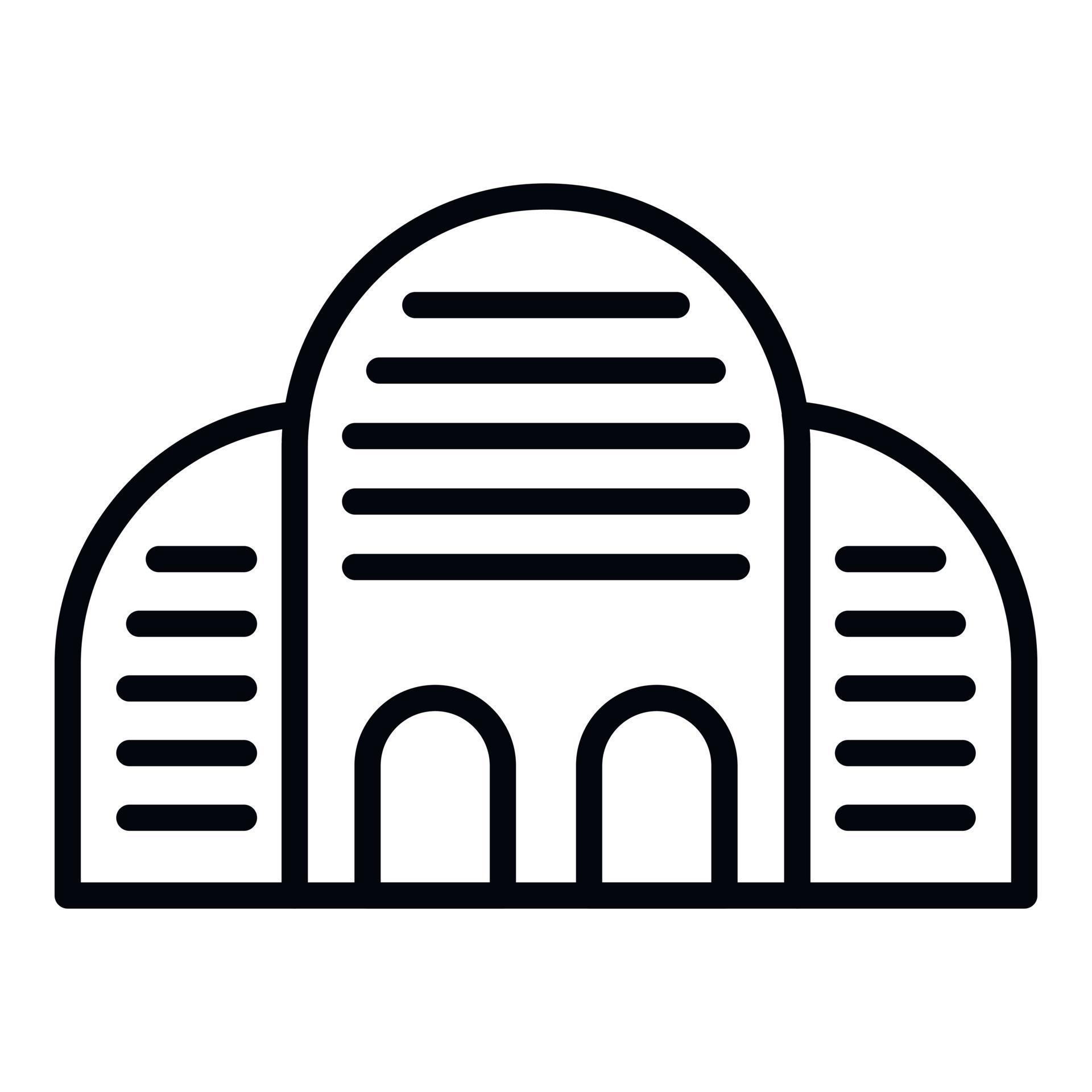 Old architectural building icon, outline style 15309142 Vector Art at ...