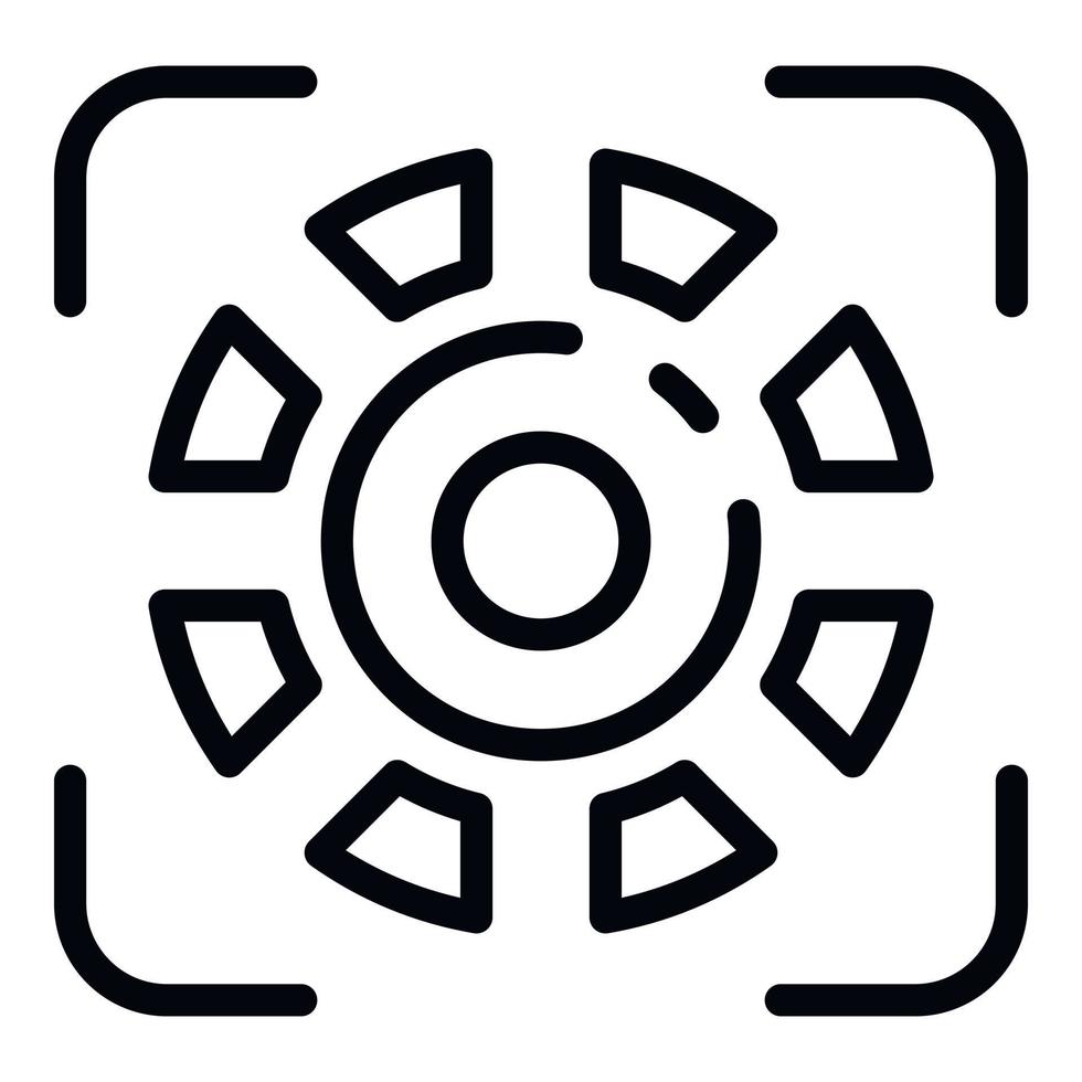 Biometric authentication icon, outline style 15309370 Vector Art at ... Biometric authentication icon, outline style 15309370 Vector Art at ...