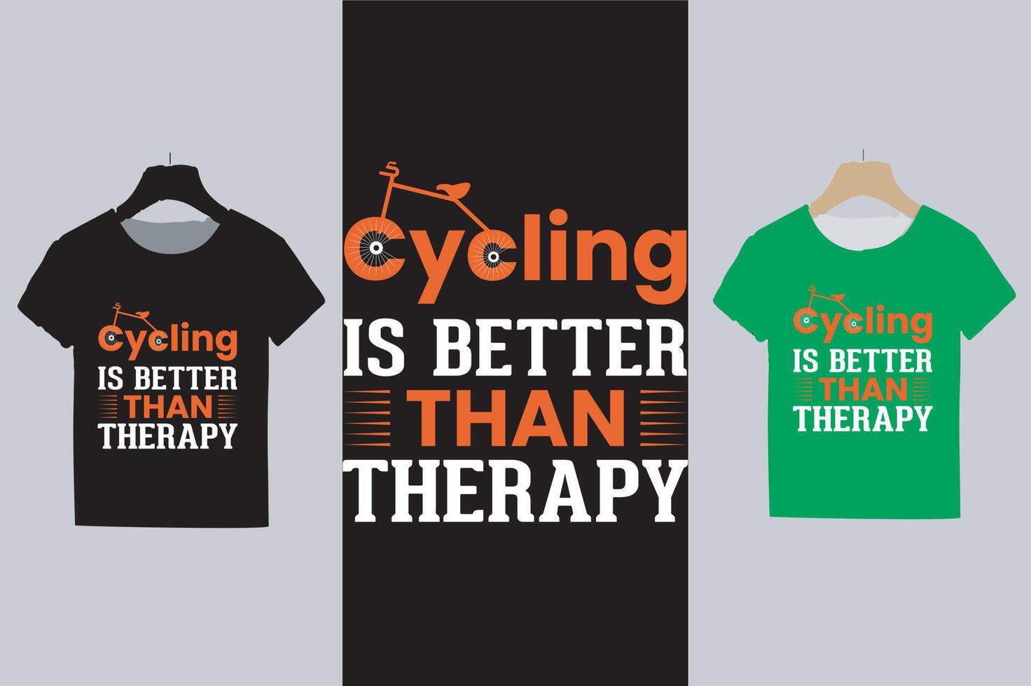 Cycling Tshirt Design With Quotation Tshirt Template Dark Silhouette