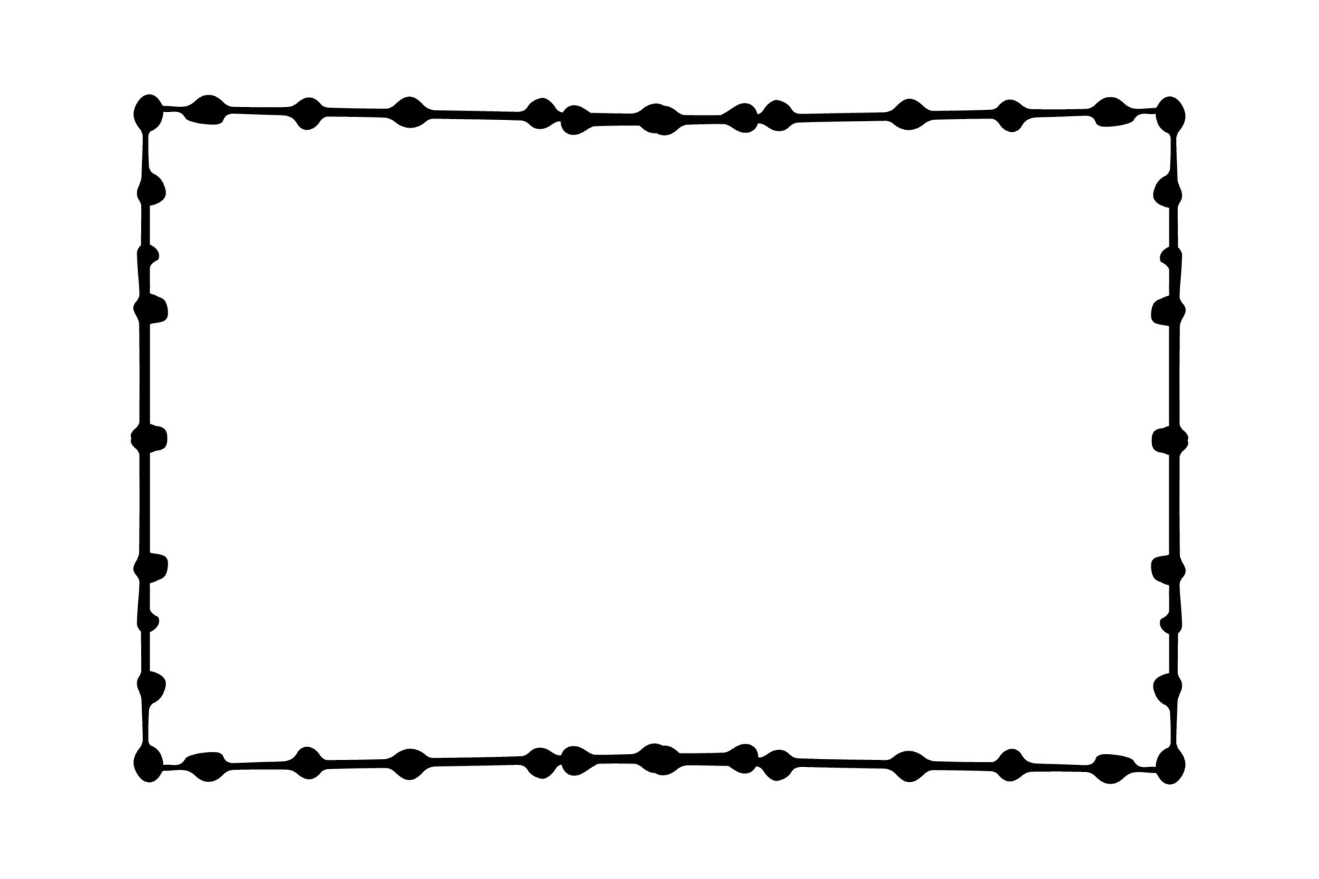 Solid Line Border Clip Art