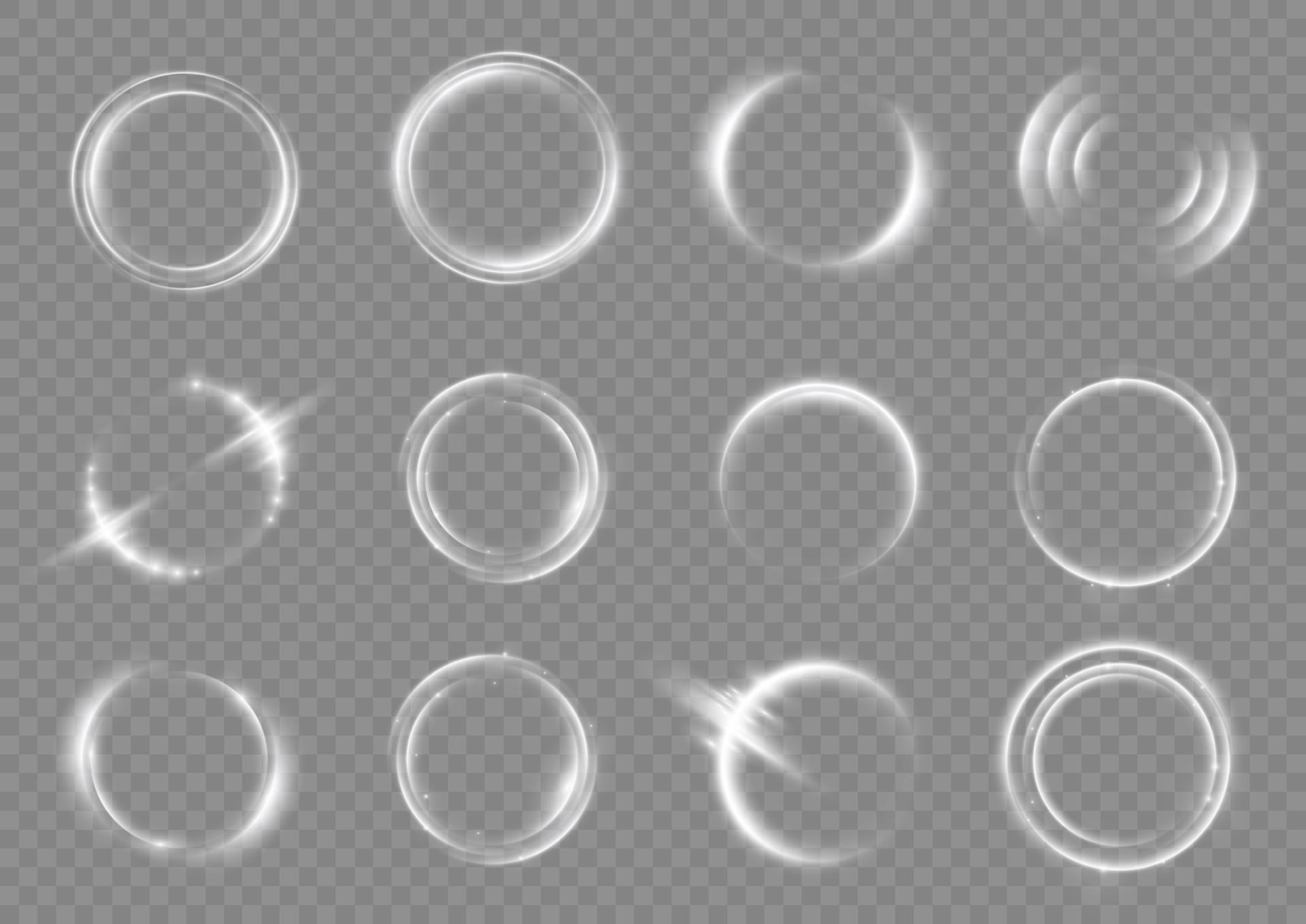 Light white Twirl. Curve light effect of white line. Abstract luxury ...