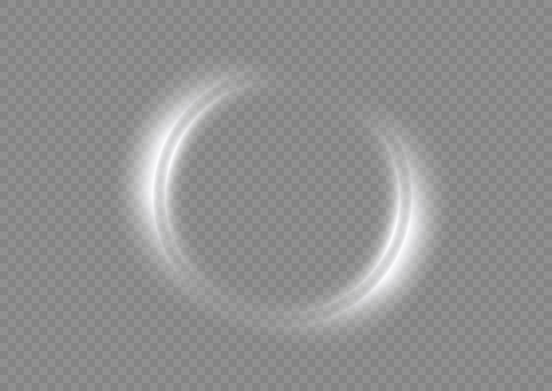 Light white Twirl. Curve light effect of white line. Abstract luxury ...